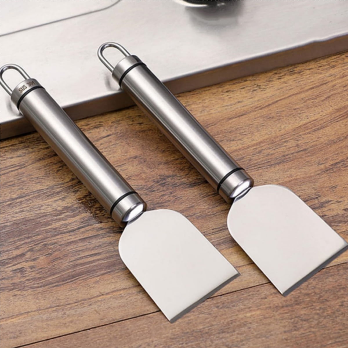 QZS Refrigerator Deicer Shovel,Set of 2 Stainless Steel Cleaning ...