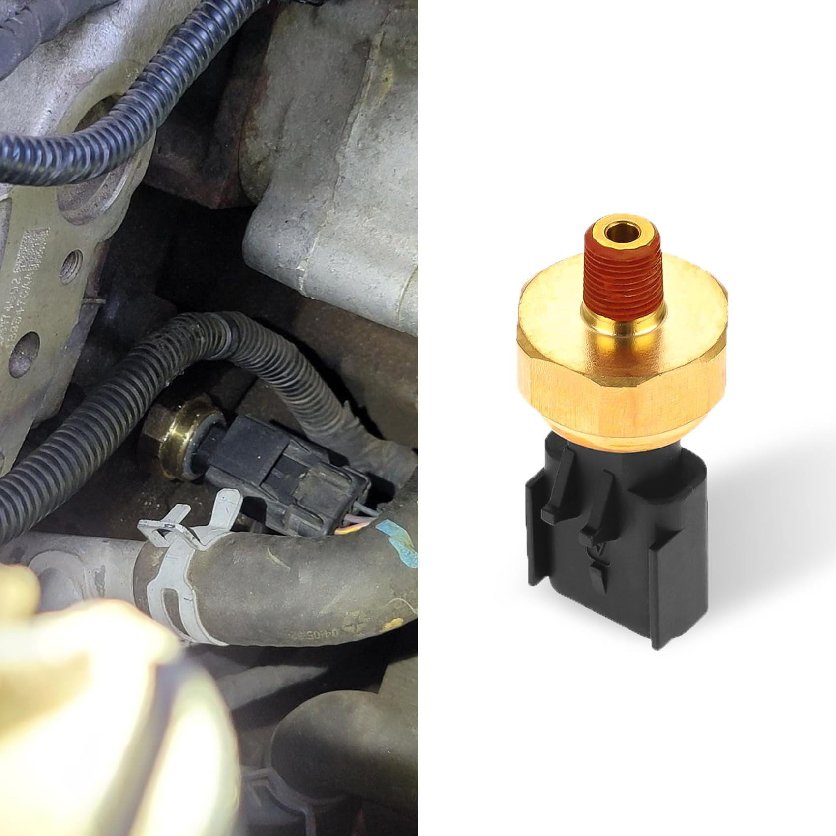 QZTYTY Engine Oil Pressure Sensor Sender Switch, Oil Unit, Engine Oil ...