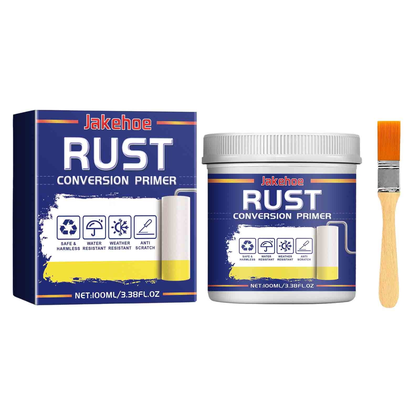 Qaailabf 100ml Rust Converter & Remover Treatment with Brush ...