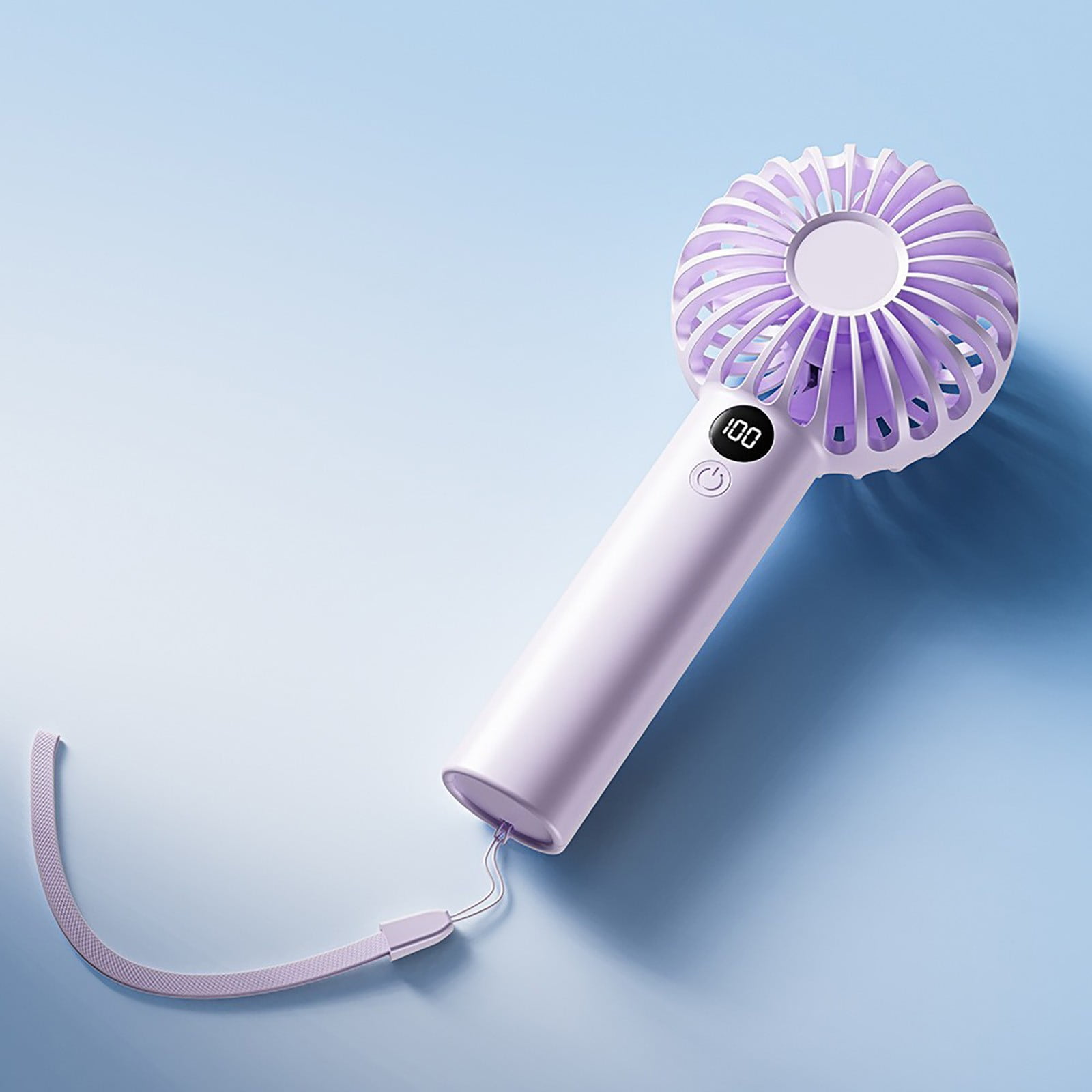 Qaailabf 2025 Mini Portable Handheld Fan USB Desk Fan with 3-Speed ...