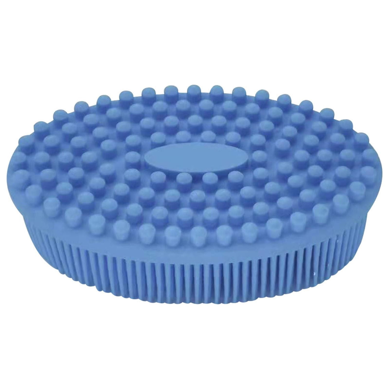 Qaailabf Silicone Bath Brush Dual Texture Massage Shower Body Scrubber ...