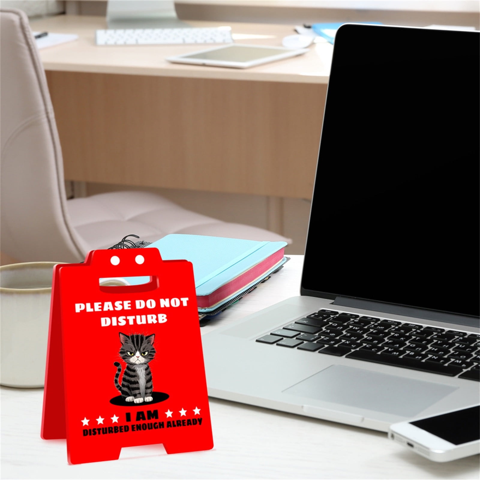 Qaailabf Acrylic Motivational Desk Sign – Funny Office Decoration Gift ...
