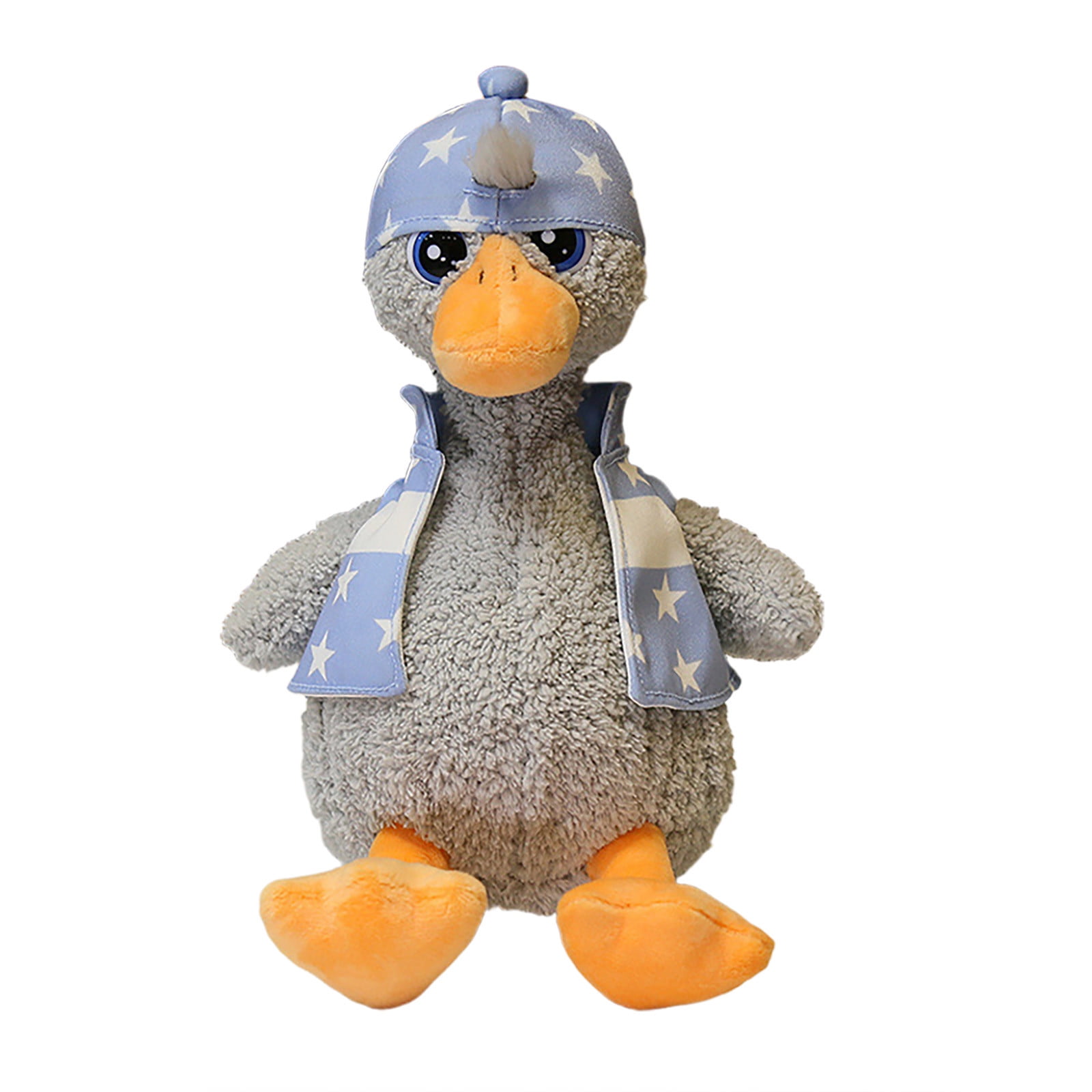 Qaailabf Adorable Duck Plush Keychain Pendant 18cm Soft Stuffed Animal ...