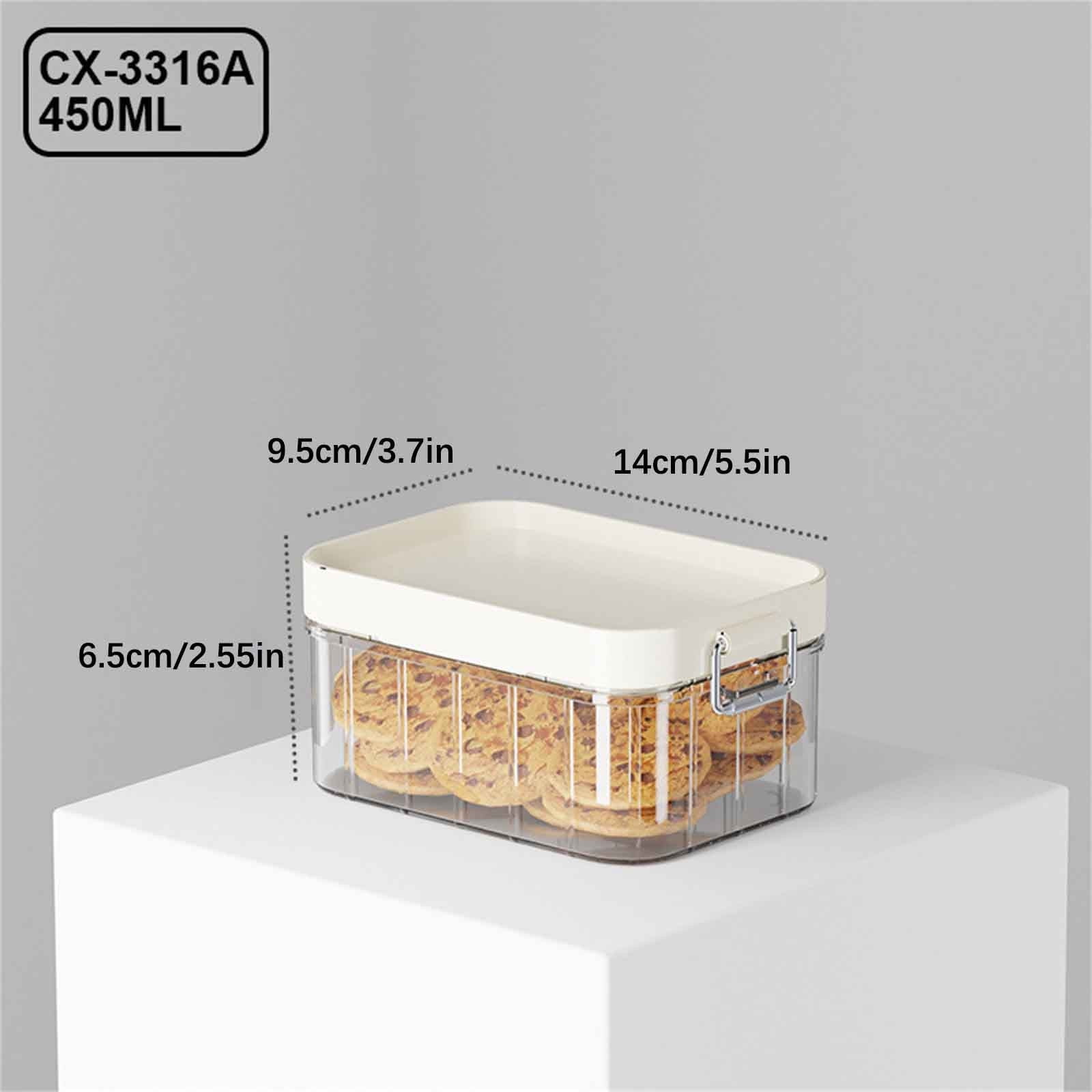 Airtight Food Storage Container | Large Plastic Cereal Container ...