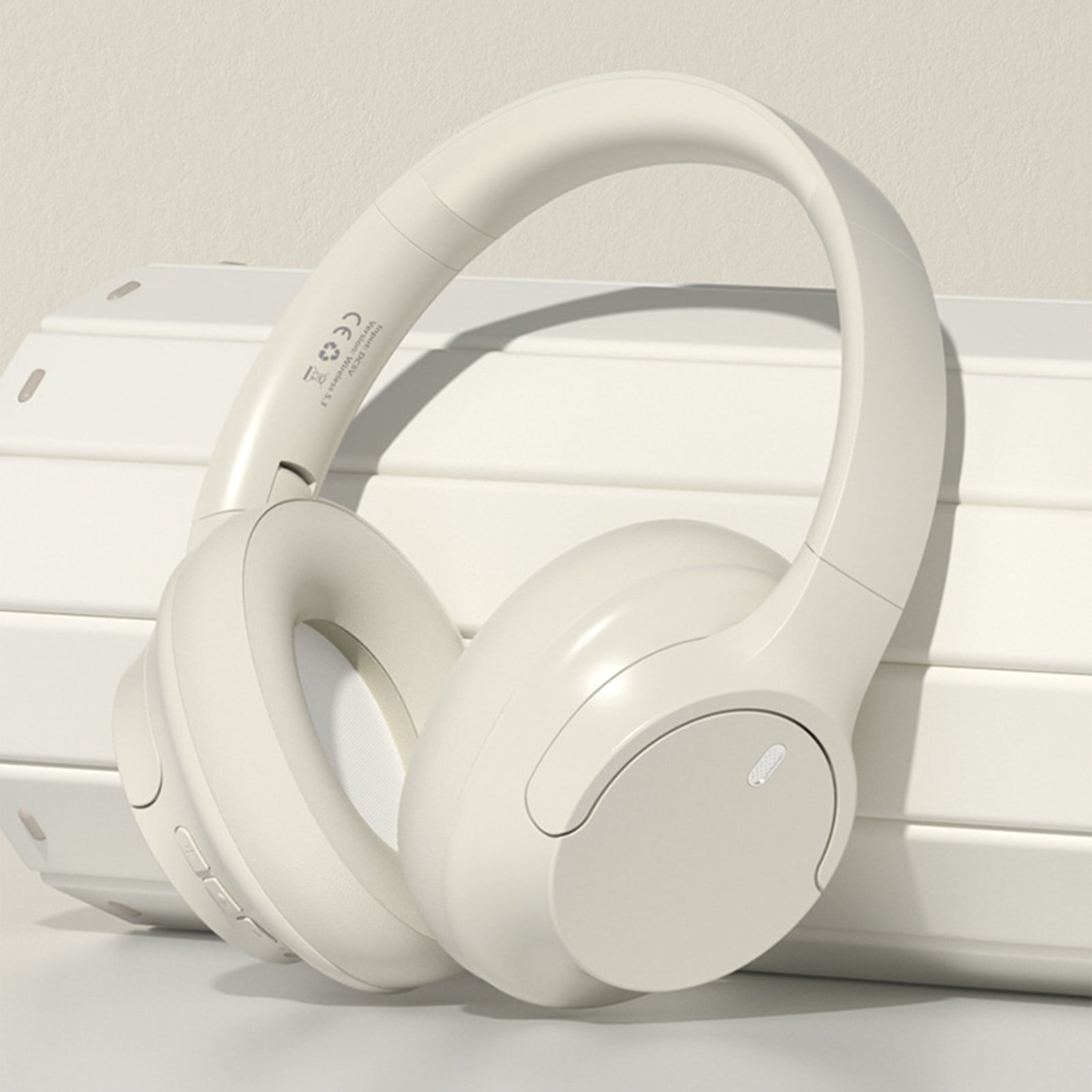 Qaailabf Bluetooth Gaming Headphones 5.3 Wired Wireless Foldable Soft ...