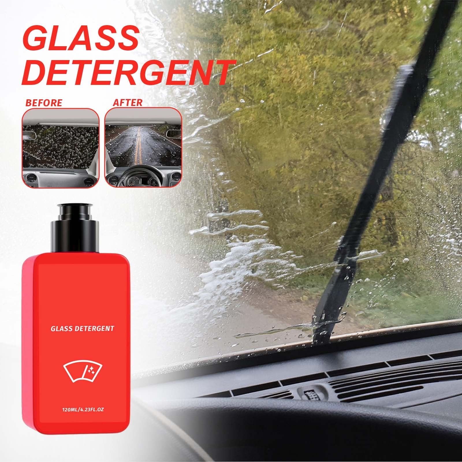 Qaailabf Car Glass Degreaser 120ml - Powerful Windshield Oil Film ...