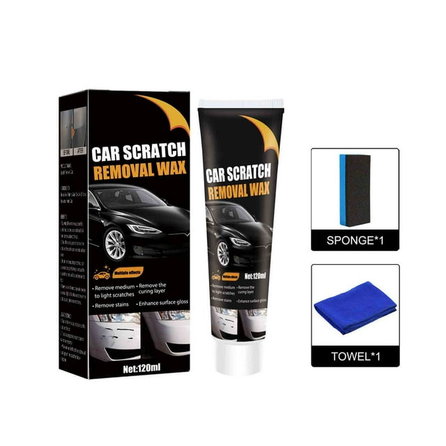 Qaailabf Car Scratch Repair Wax Kit - Paint Polishing & Removal Paste ...