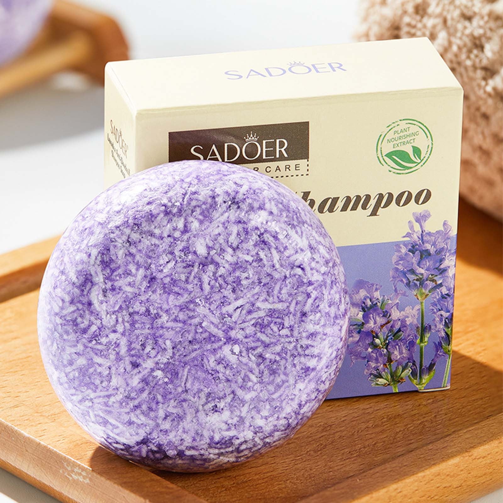 Qaailabf Cleansing Soap Anti-Dandruff Shampoo Bar 60g - Nourishing ...