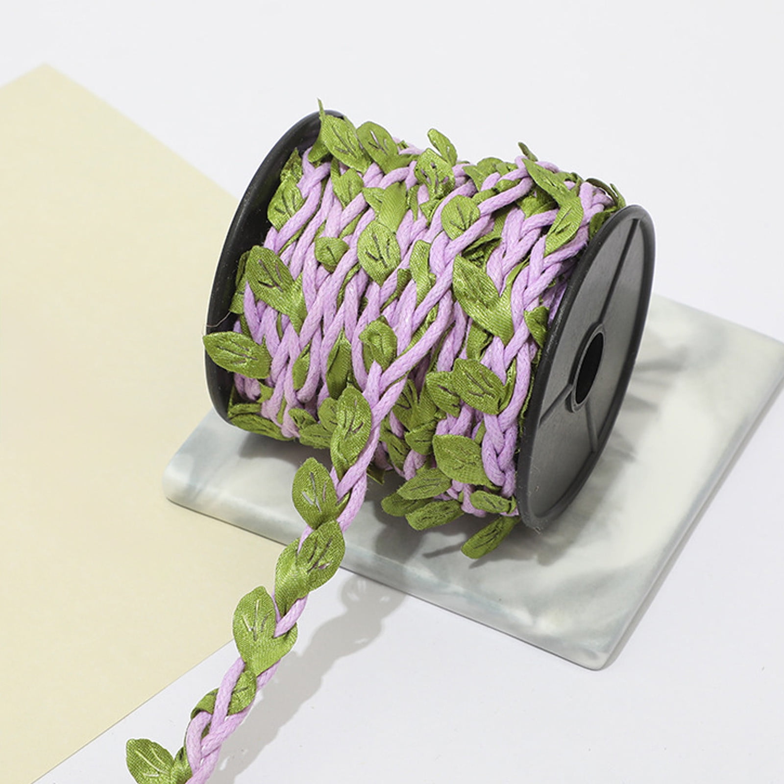 Qaailabf DIY Artificial Rattan Vine 10M Decorative Jute Rope with Faux ...