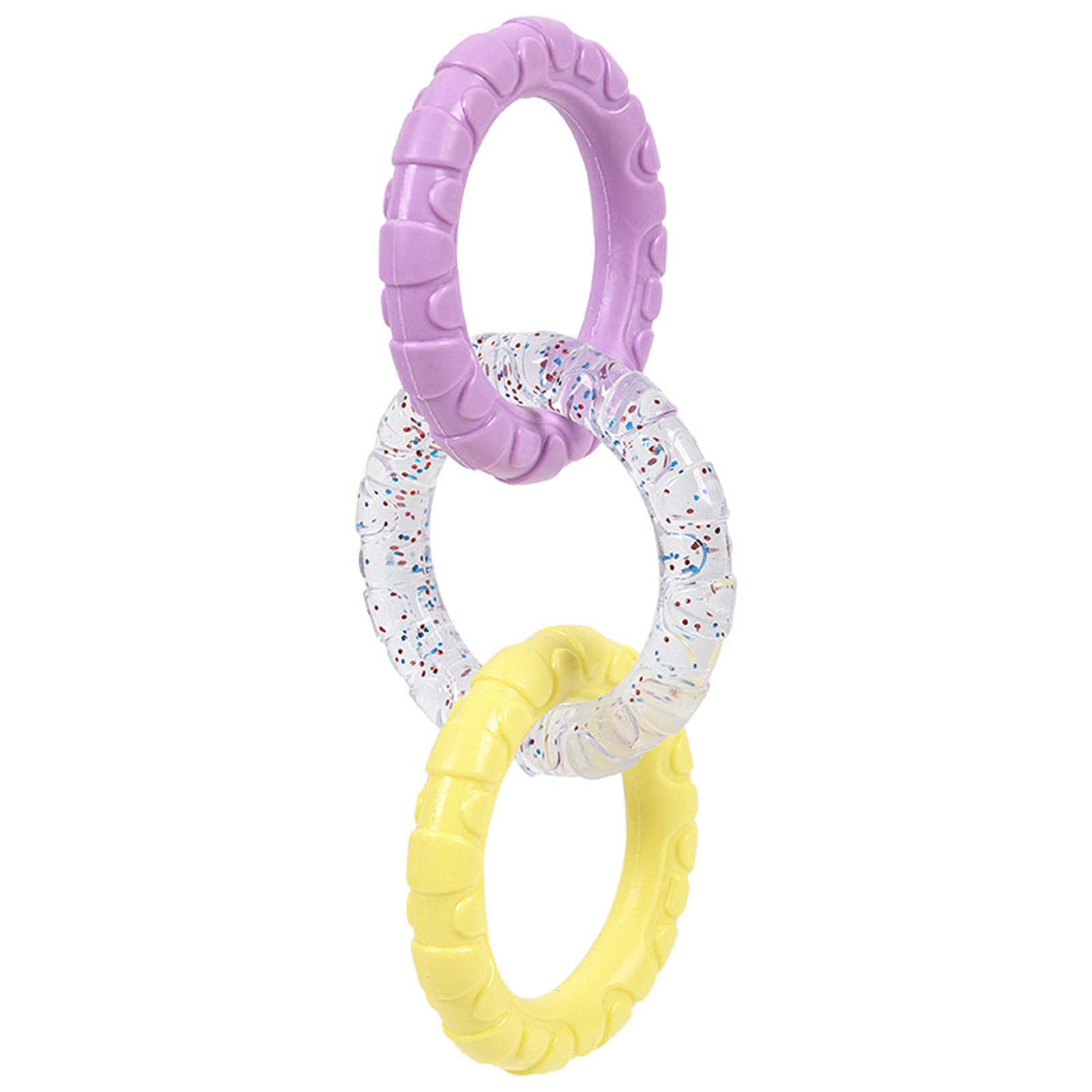 Qaailabf Dog Chew Toy 8-Shaped Teething Ring for Dogs | Interactive ...