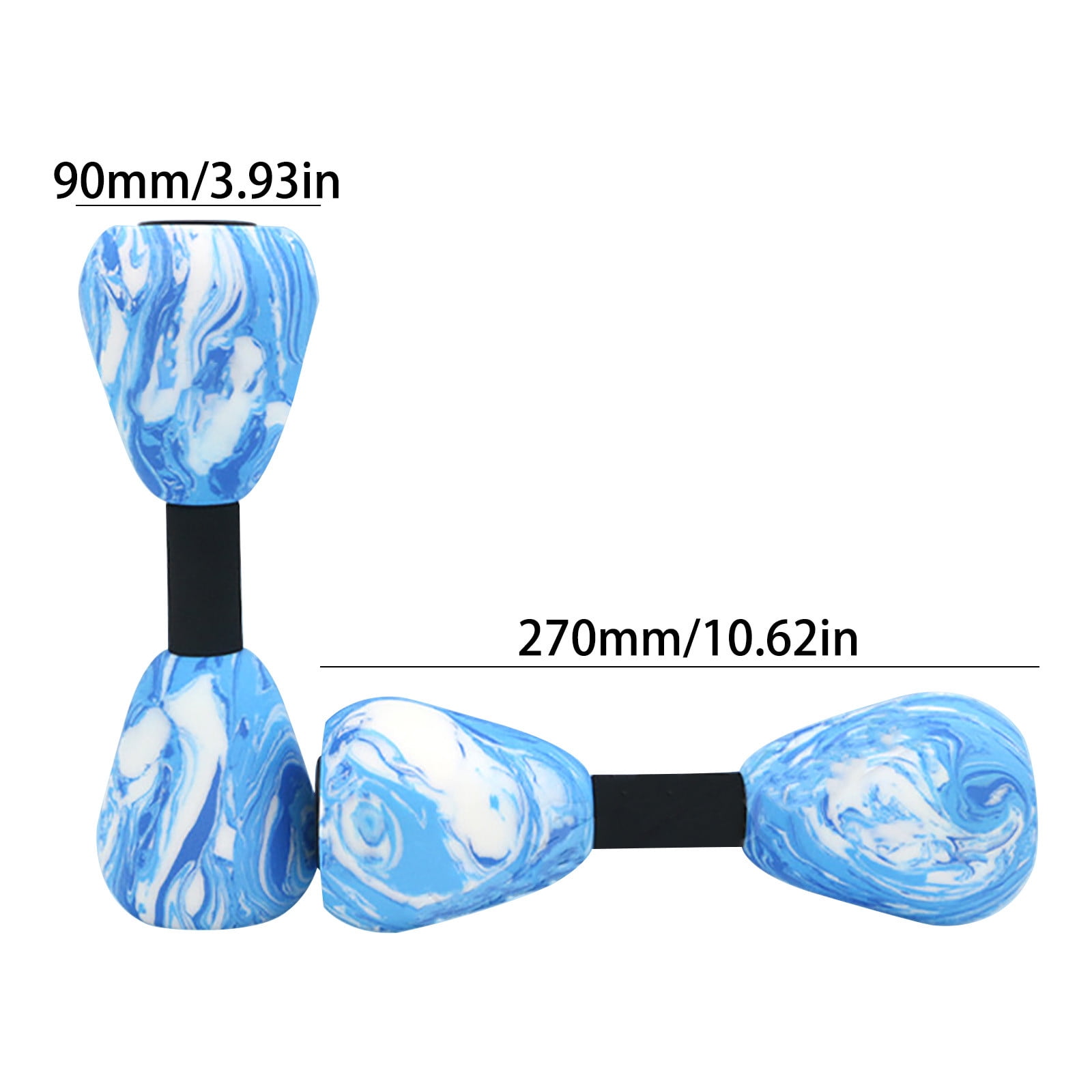 Qaailabf Floating Dumbbell Pair for Water Exercise | Buoyancy Fitness ...