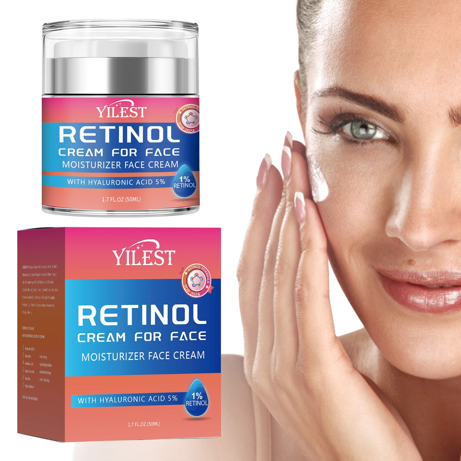 Qaailabf Hydrating Face Moisturizer for All Skin Types | Nutrient-Rich ...