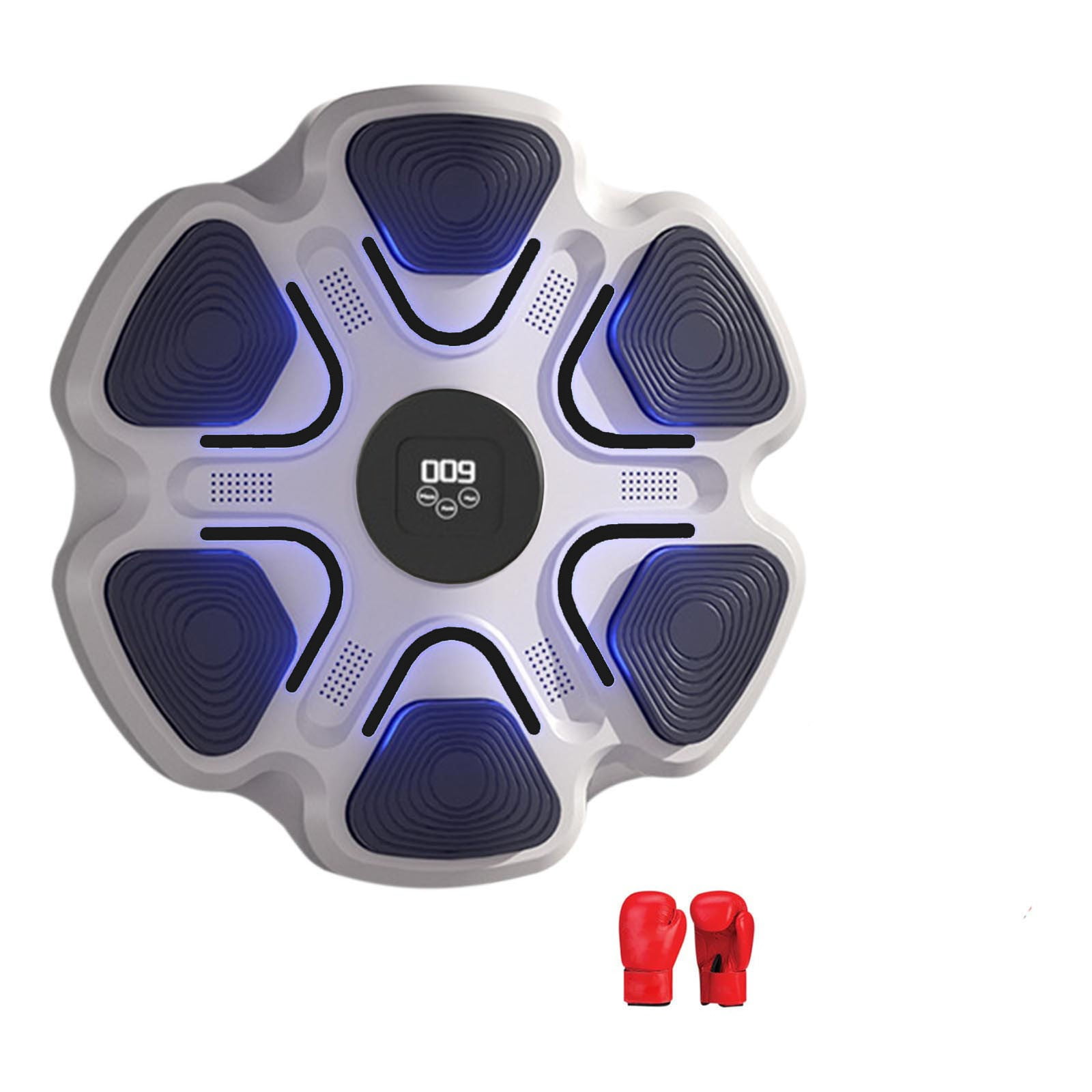 Qaailabf Intelligent Music Boxing Machine: Bluetooth Wall-Mounted ...