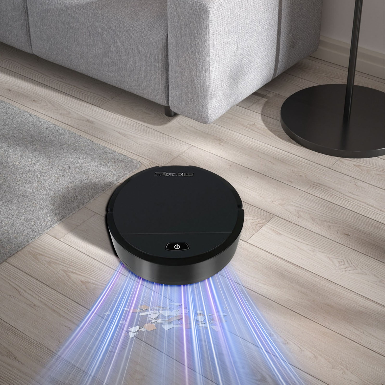 Qaailabf Intelligent Robot Vacuum Cleaner with Automatic Water Tank ...