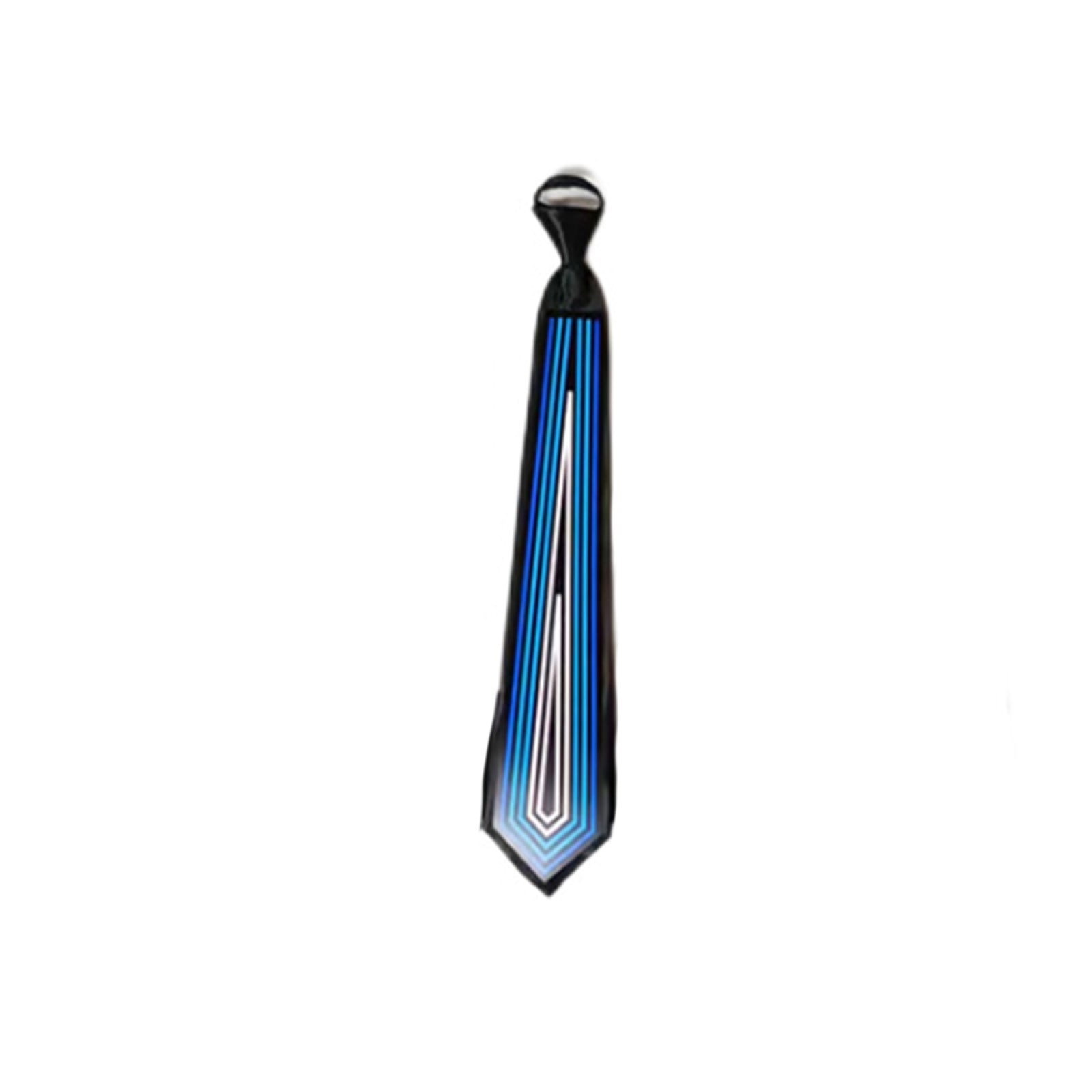 Qaailabf LED Sound Activated Light Up Tie | Luminous Cold Light Neck ...