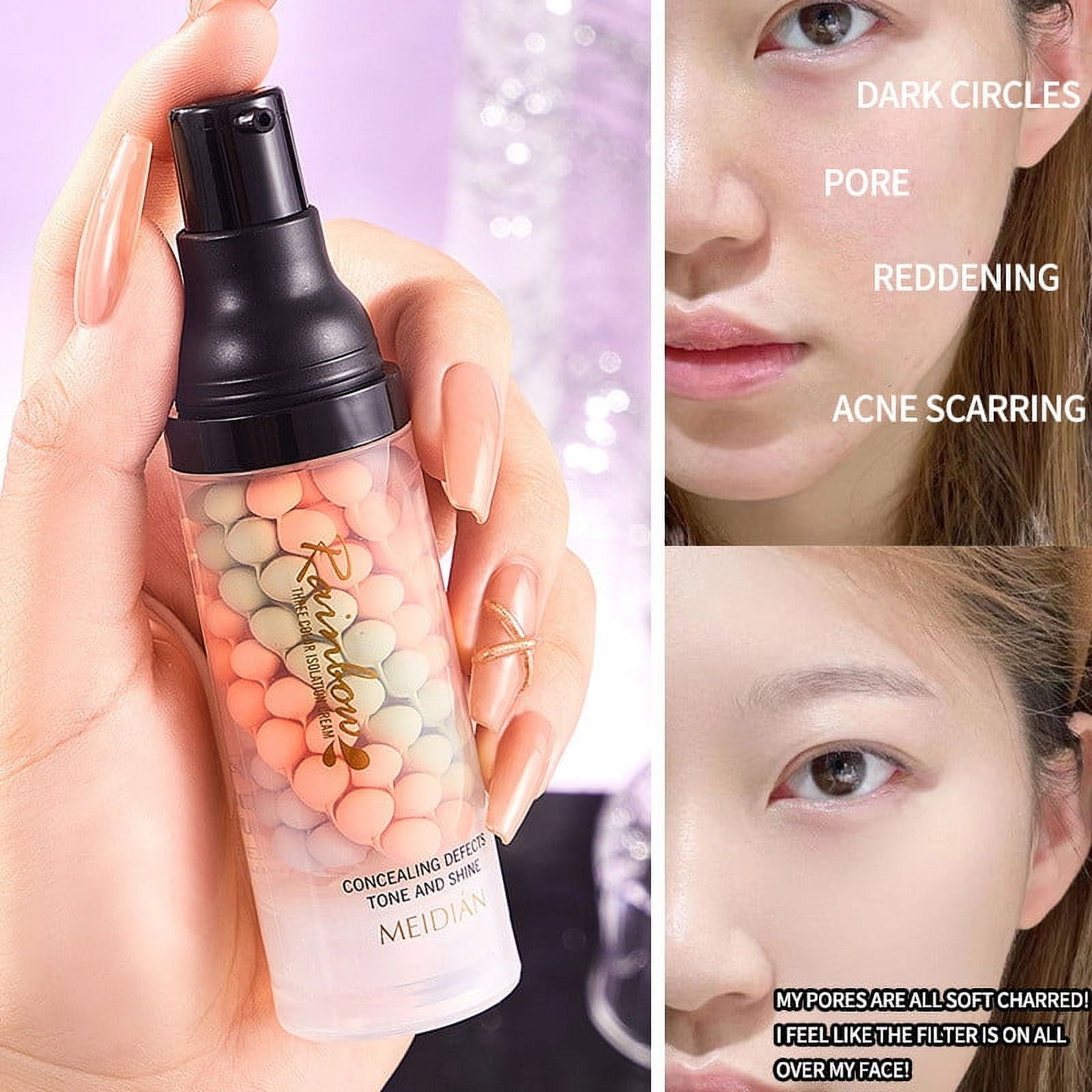 Qaailabf Long Lasting Concealer Cream 40ml - Pore Minimizing Face ...