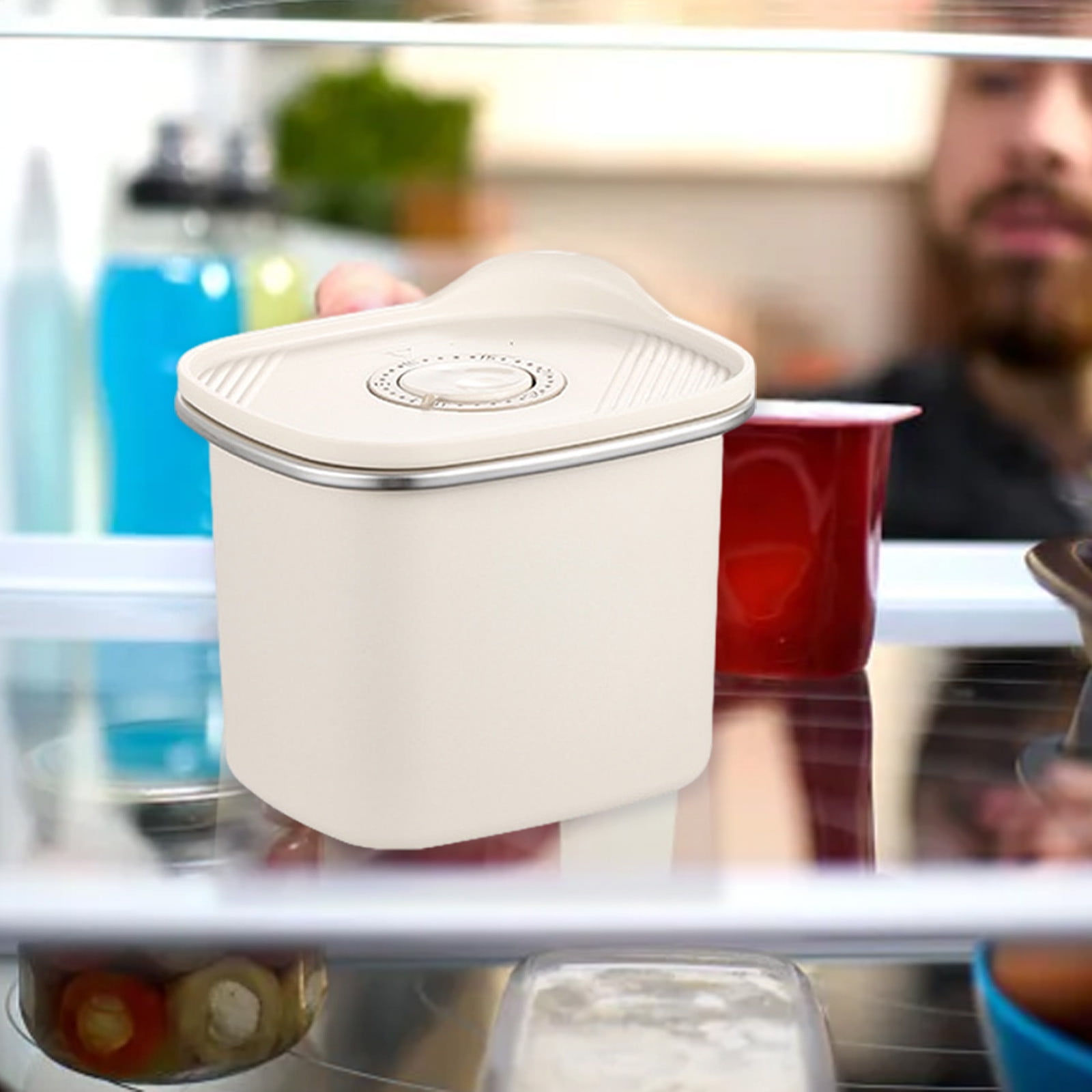 Qaailabf Microwaveable Stainless Steel Airtight Food Storage Container ...