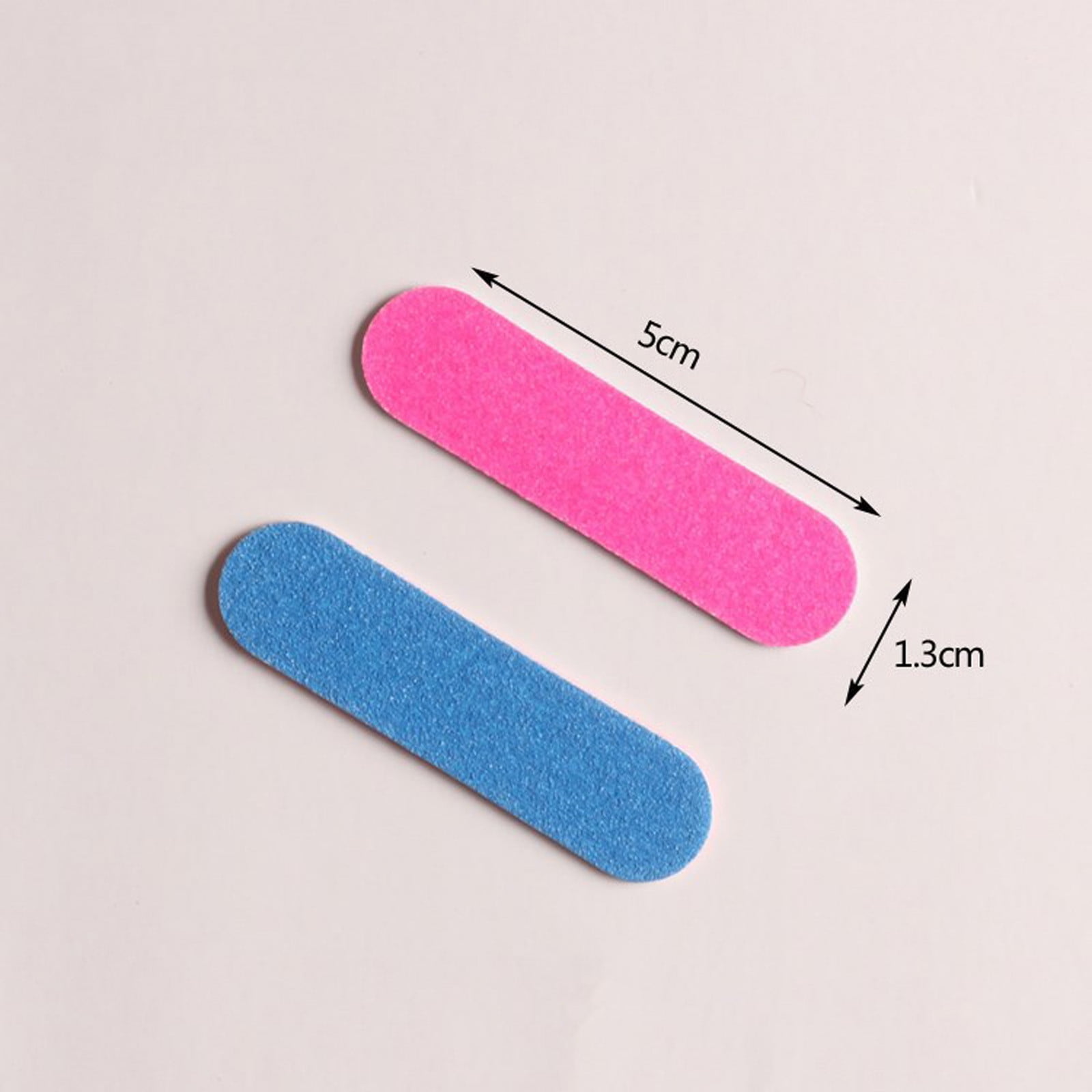 Qaailabf Mini 2-Sided Wood Chip Nail Polishing Strips | Professional ...