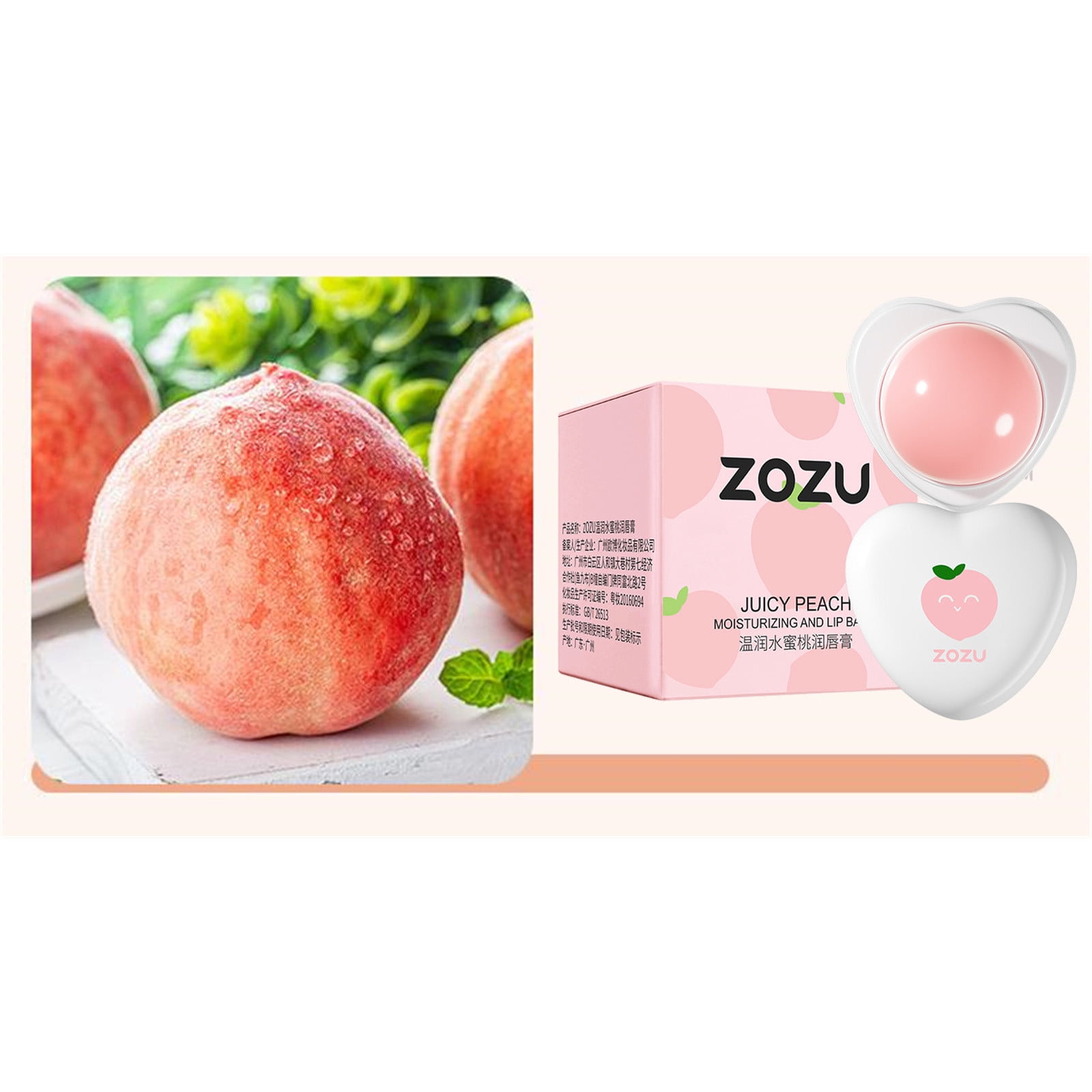 Qaailabf Moisturizing Fruity Lip Balm with Vitamin E - Hydrating Lip ...