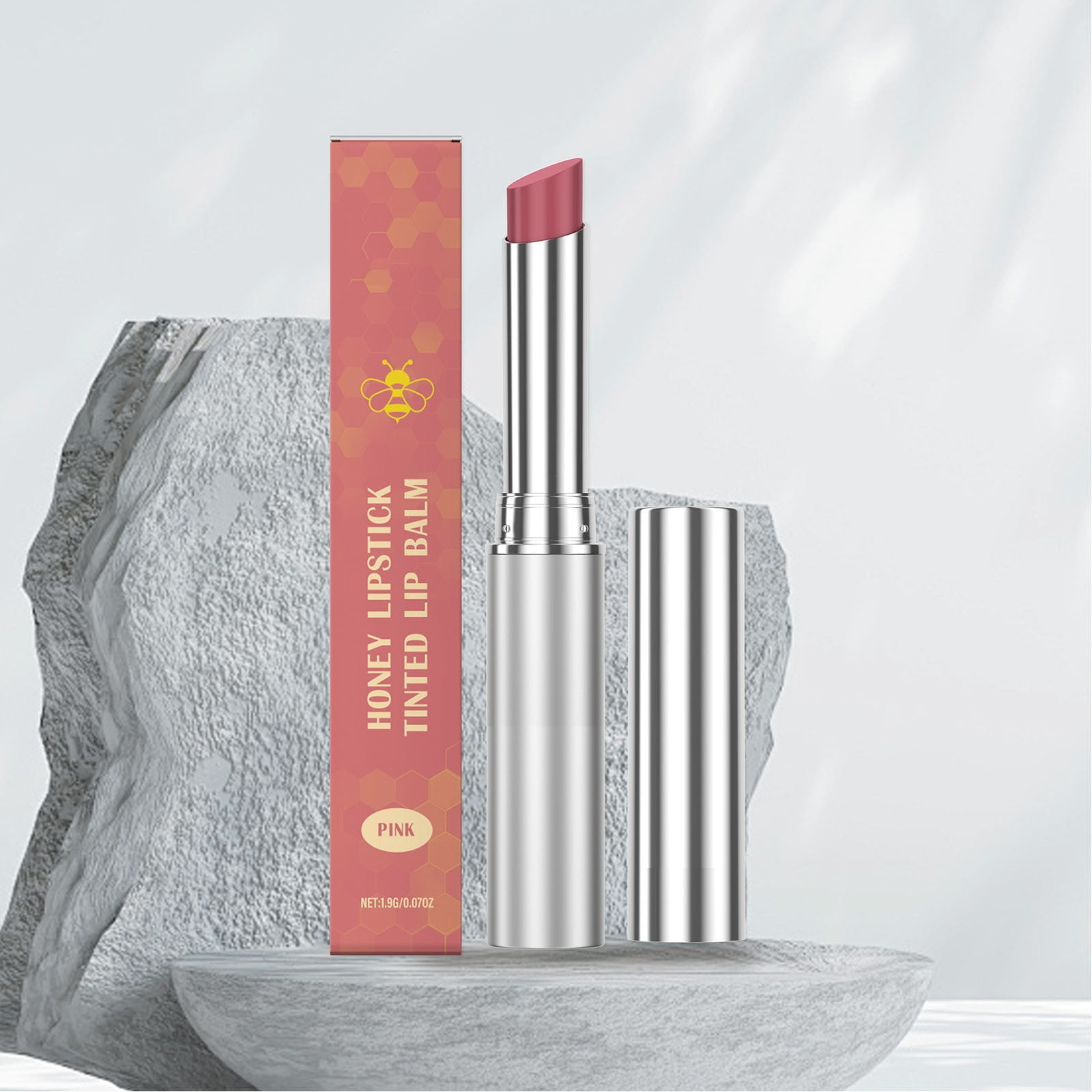 Qaailabf Moisturizing Lipstick, 1.9g, Nourishing Lip Care with Natural ...