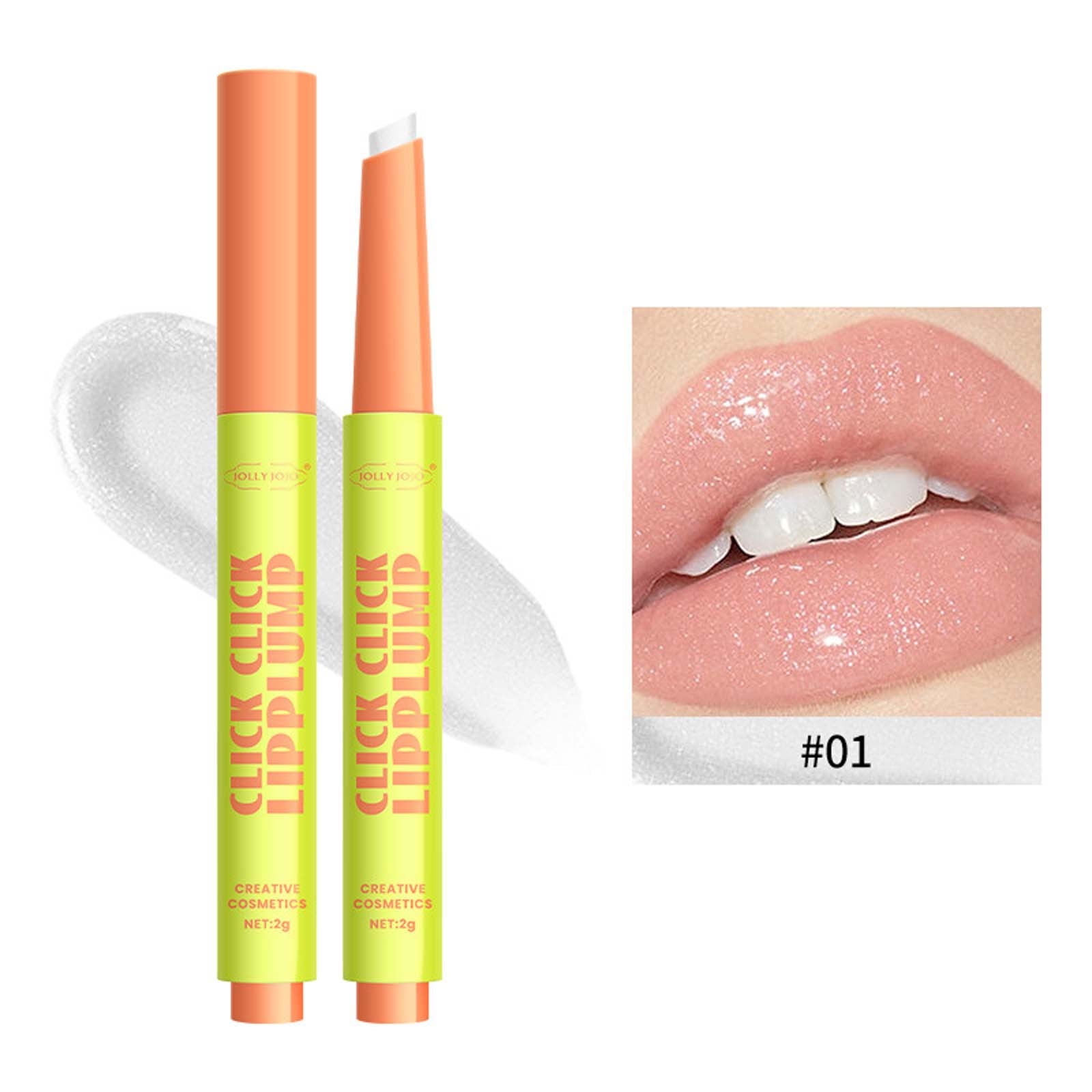 Qaailabf Moisturizing Pearlescent Lipstick 2g - Hydrating, Non-Greasy ...