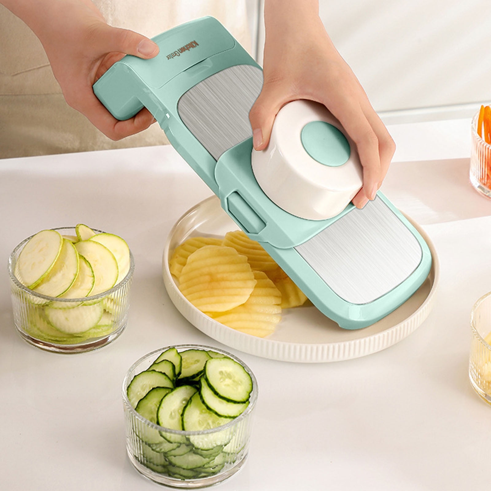 Vegetable Cutter Slicer Shredder Set | 5-in-1 Multifunctional Kitchen ...