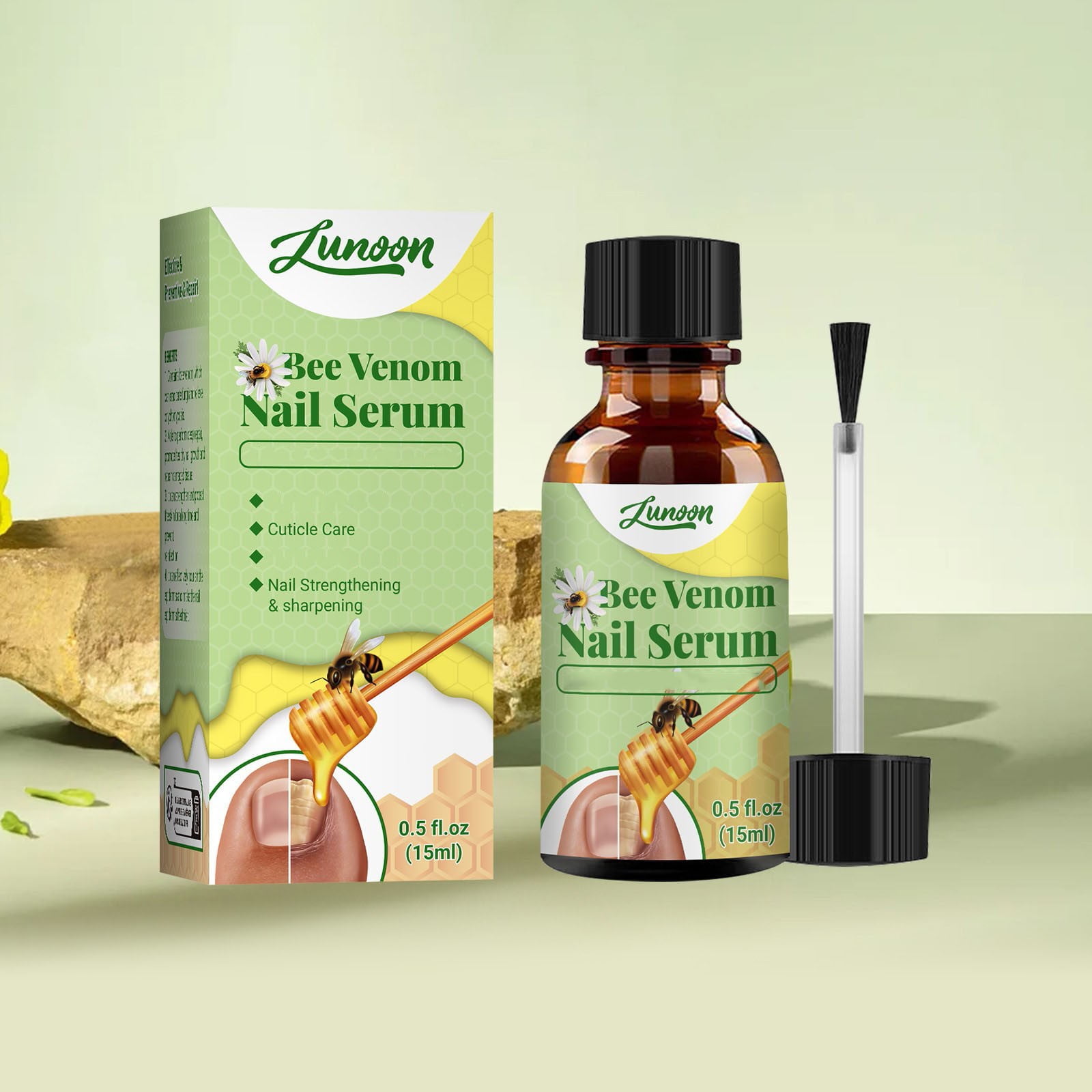 Qaailabf Nail Care Repair Solution 15ml | Hydrating Strengthening ...