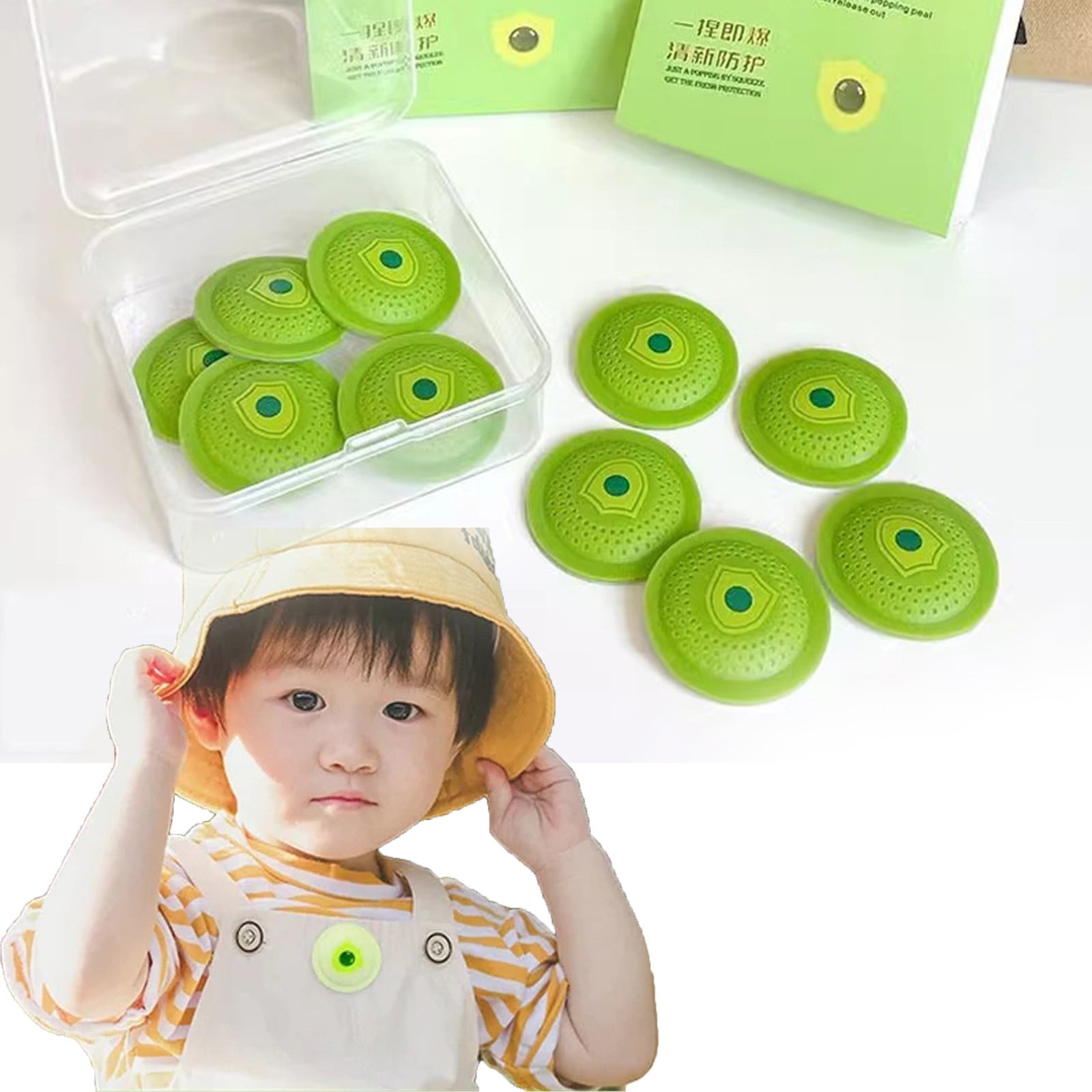 Qaailabf Natural Plant-Based Mosquito Repellent Patches | Long-Lasting ...