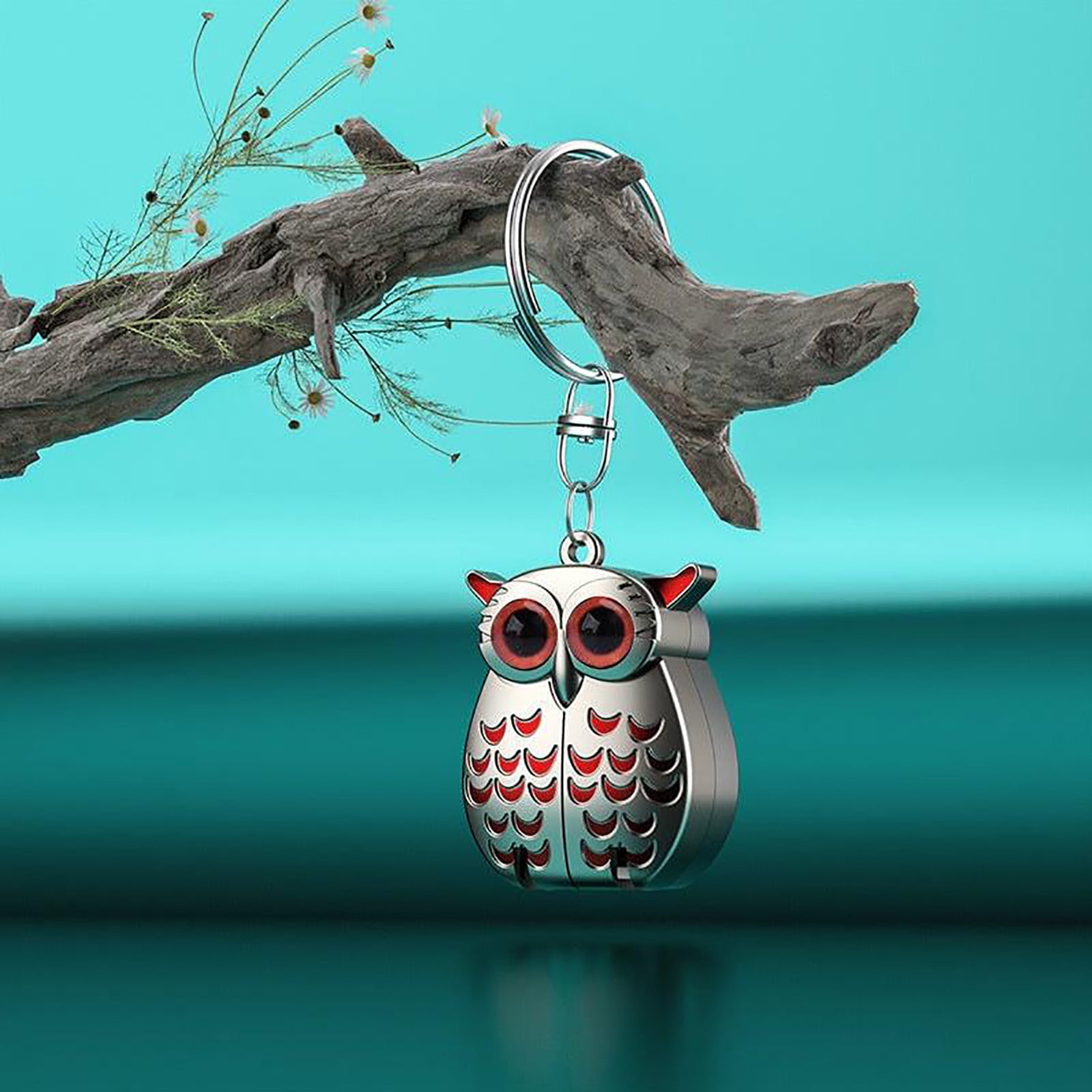 Qaailabf Owl Keychain Nail Clipper - Mini Foldable Stainless Steel ...