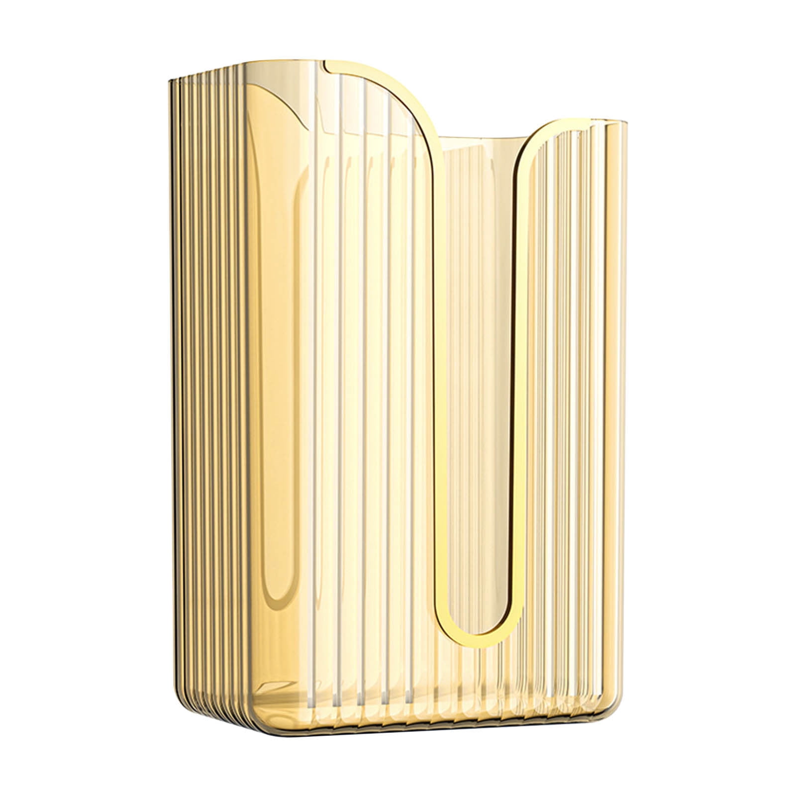 Qaailabf Paper Towel Box Wall Mounted Transparent Storage Container for ...