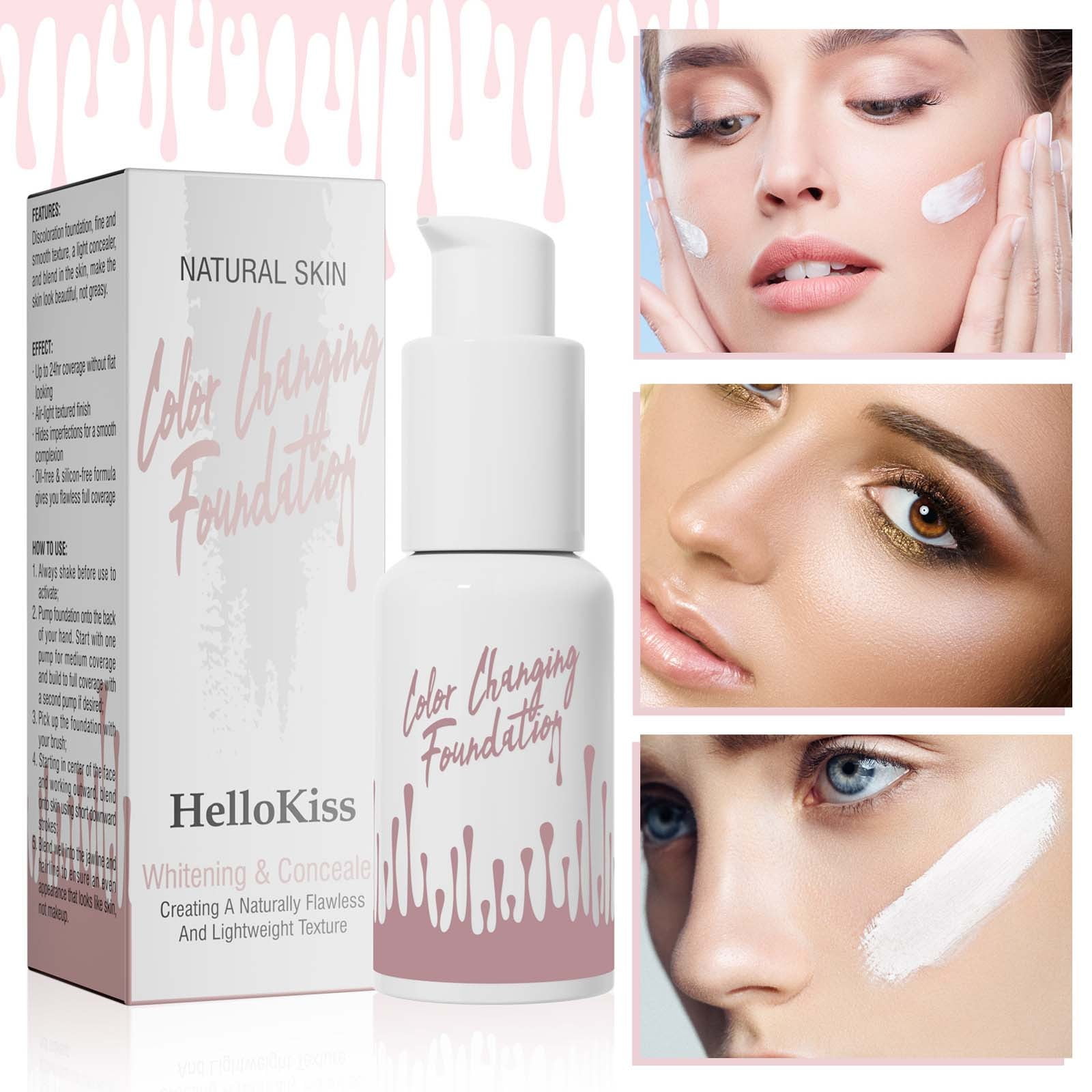 Qaailabf Professional Foundation Makeup Liquid Coverage Concealer Anti ...