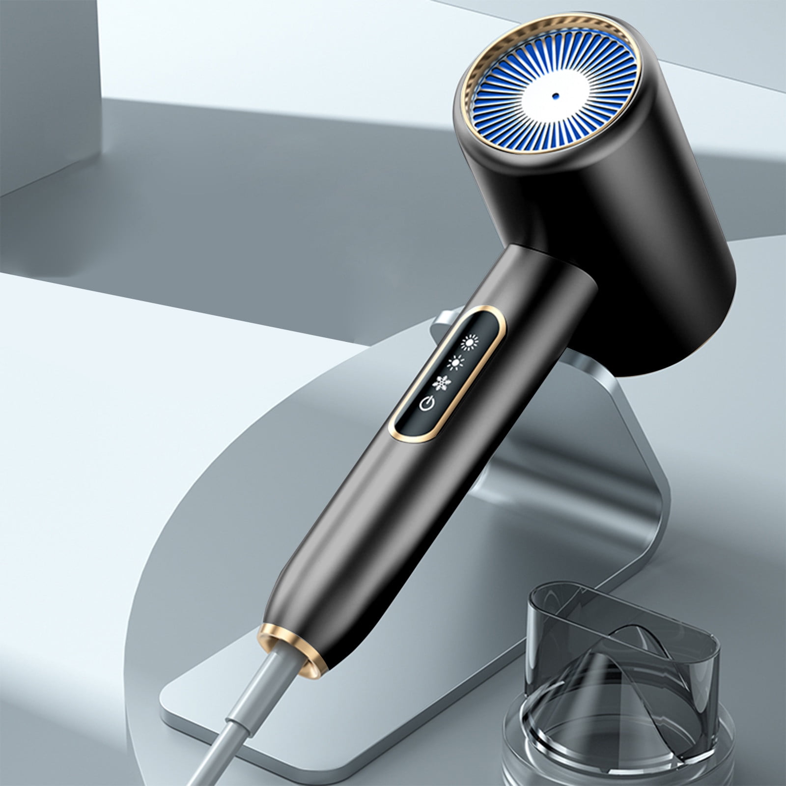 Qaailabf Professional Ionic Hair Dryer 1875W with 3 Heat Settings ...