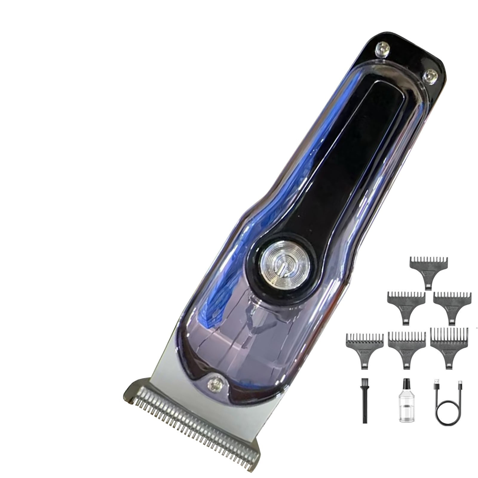 Qaailabf Professional Men's Hair Clippers Electric Cordless Trimmer ...