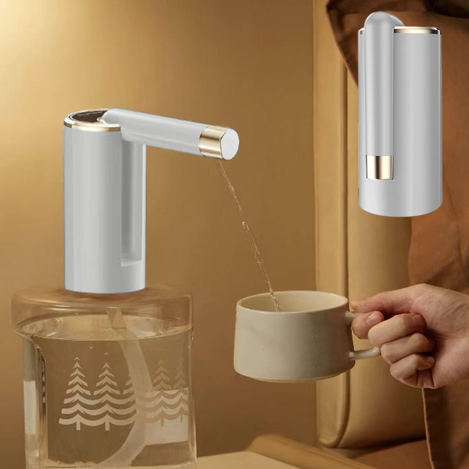 Qaailabf Rechargeable Type C Water Dispenser Pump for Multiple Drum ...