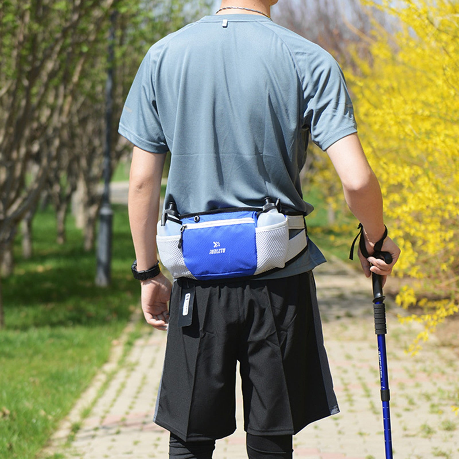 Qaailabf Running Waist pcs, Waterproof Sports Belt Bag with Water ...