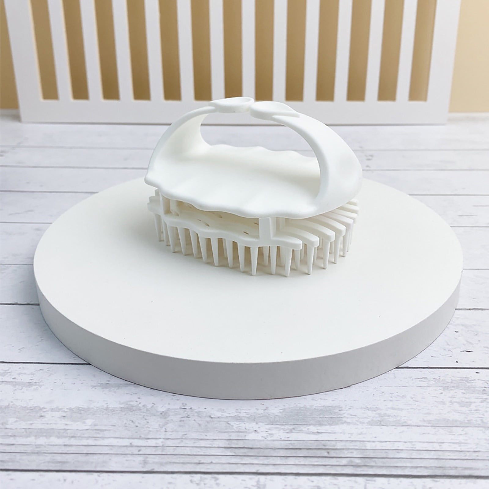 Qaailabf Silicone Scalp Massage Shampoo Brush – Hair Washing Comb for ...