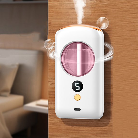 Qaailabf Smart Aromatherapy Essential Oil Diffuser 40mL, USB Type-C ...
