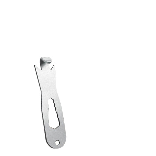 Qaailabf T Post Clip Wire Twister Tool Heavy Duty Steel 2mm Farm Fence ...