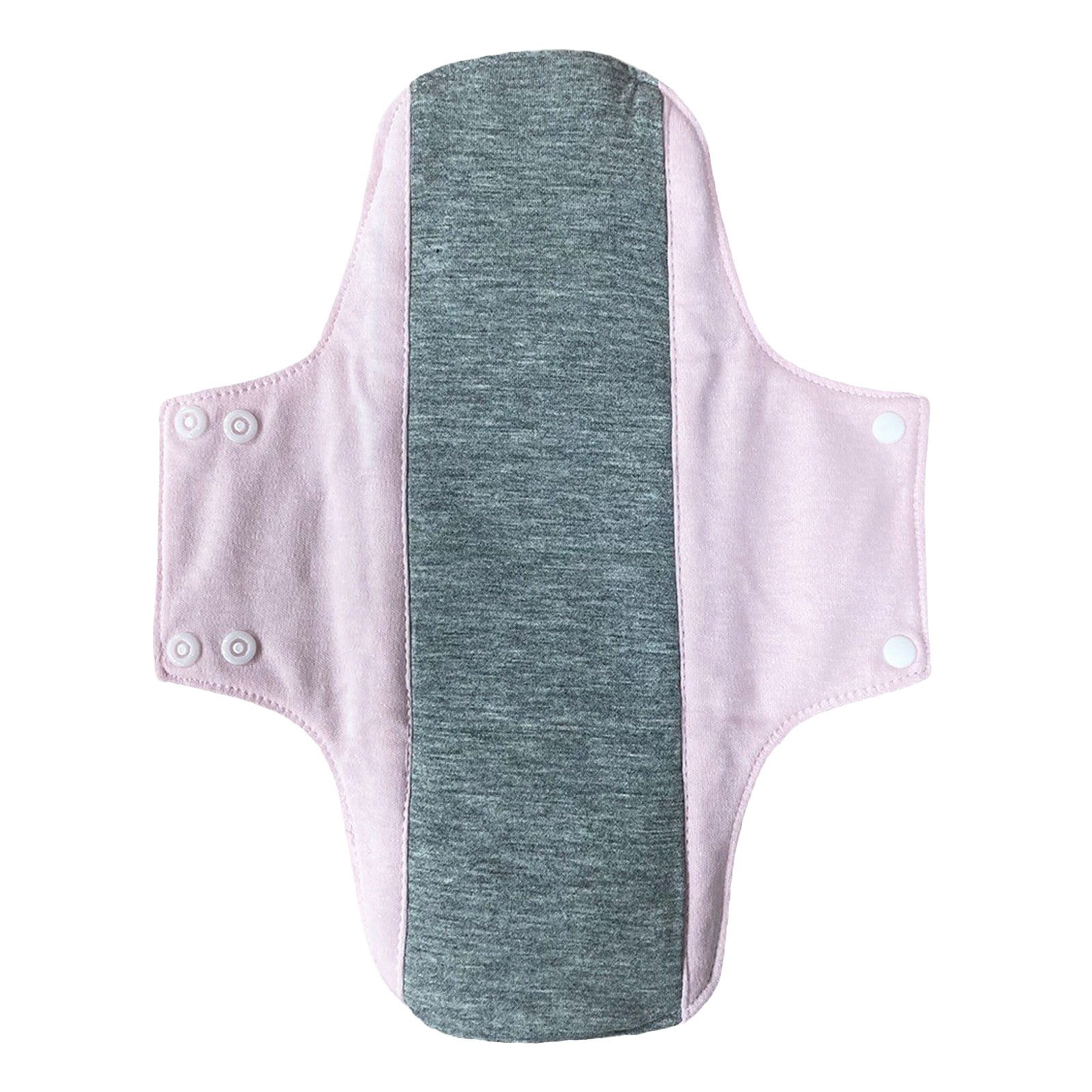 Qaailabf Washable Graphene Cotton Sanitary Pad with Wings, Reusable ...