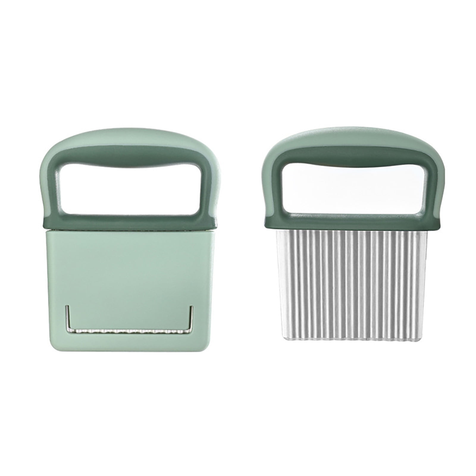 Qaailabf Wolf Tooth Potato Cutter, Stainless Steel French Fry Slicer ...