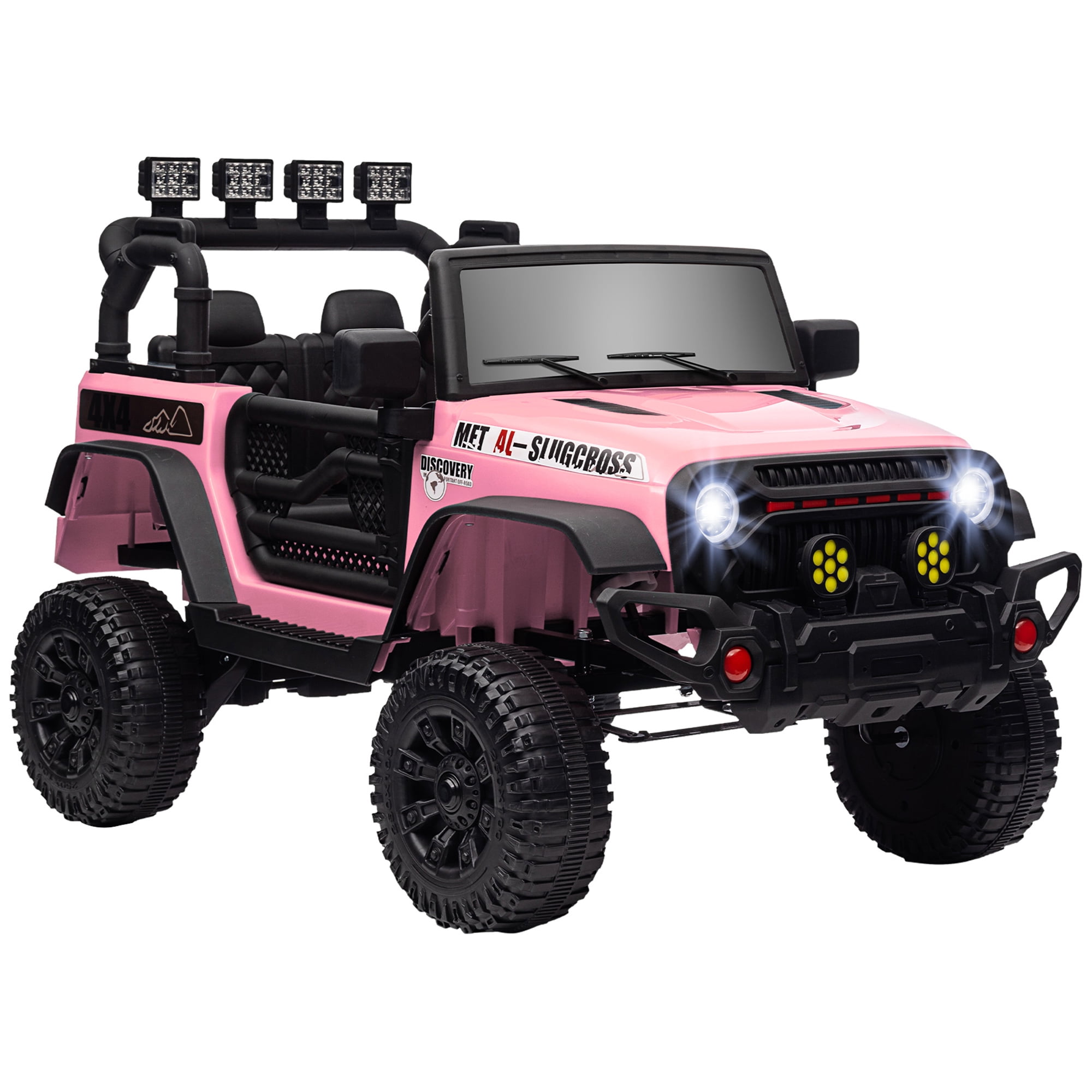 Qaba 12V Ride On Truck,Electric Car for Kids,Battery Powered Ride On ...