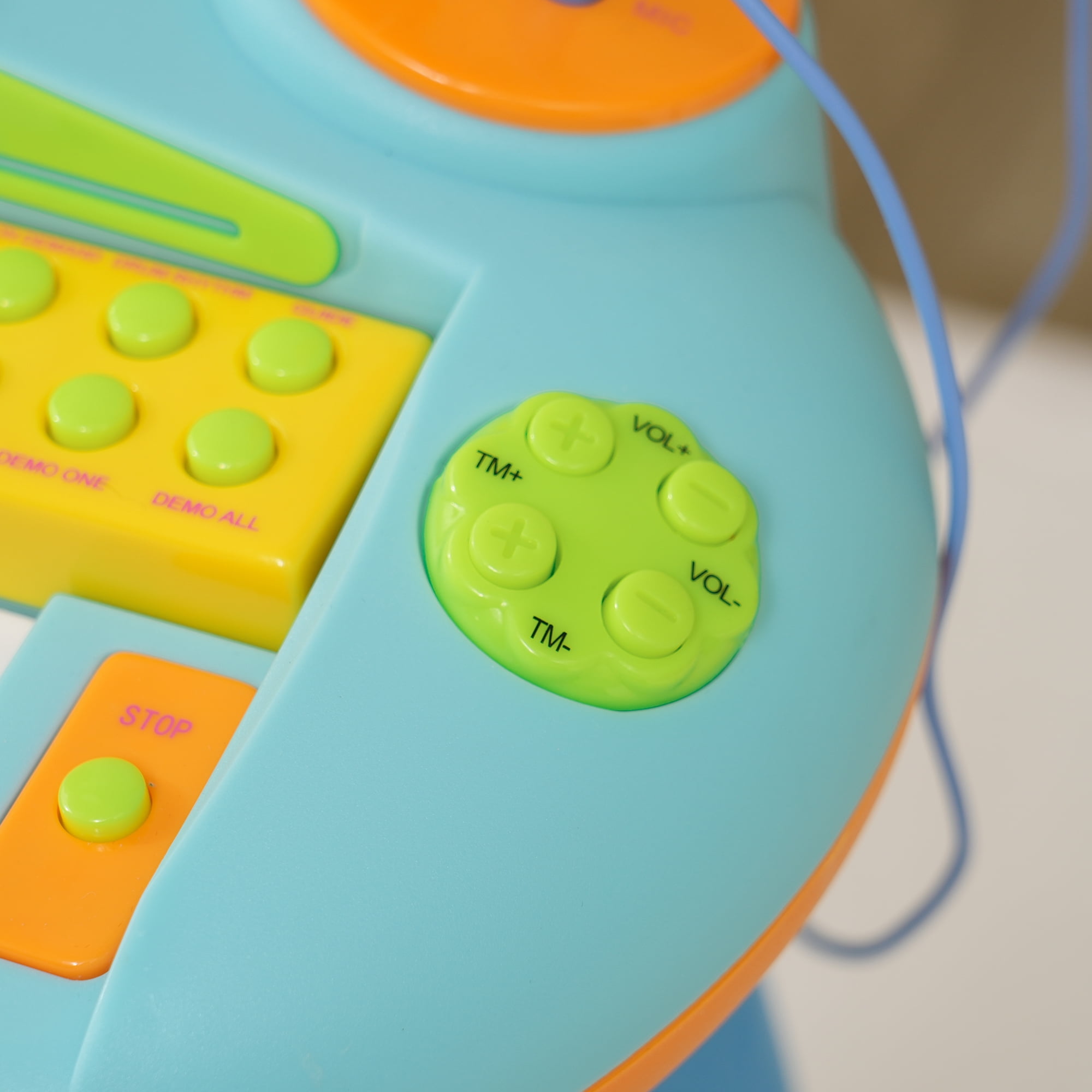 Qaba Kids Piano Toy Keyboard,37 Key Piano for Toddlers,Electronic Music ...