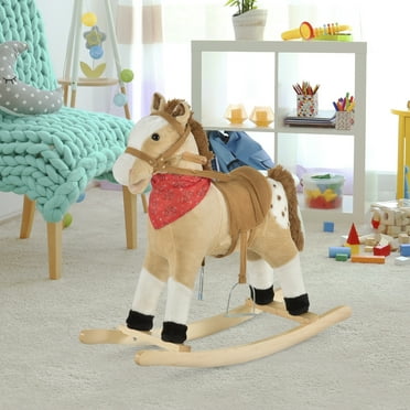 Happy Trails Plush Rocking Horse - Walmart.com