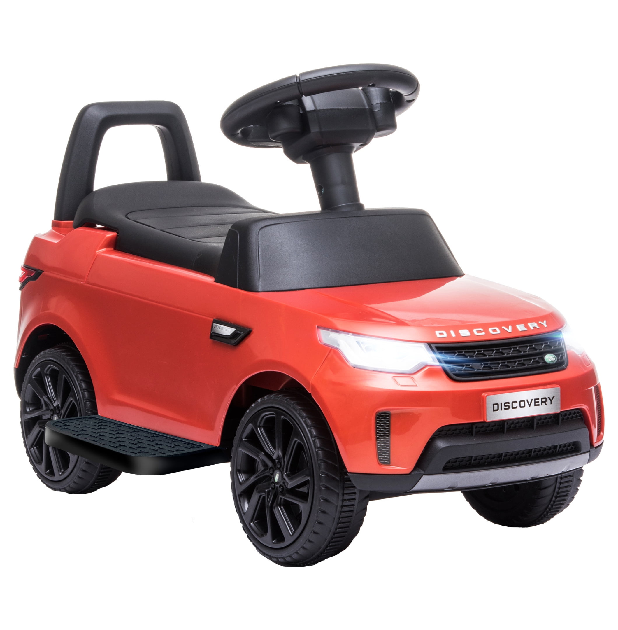 Qaba Licensed 6V Ride on Push Car, 2 in 1 Sliding Car, Battery Powered ...
