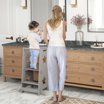 CORE PACIFIC Kitchen Buddy 2-in-1 Stool for Ages 1-3 safe up to 100 lbs ...