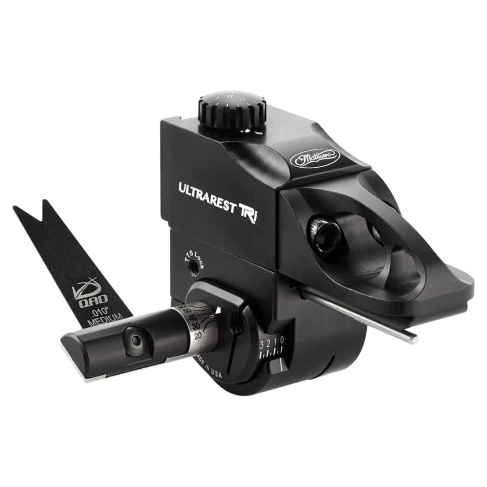 Qad Ultrarest Tri Target Rest Black Rh - Walmart.com