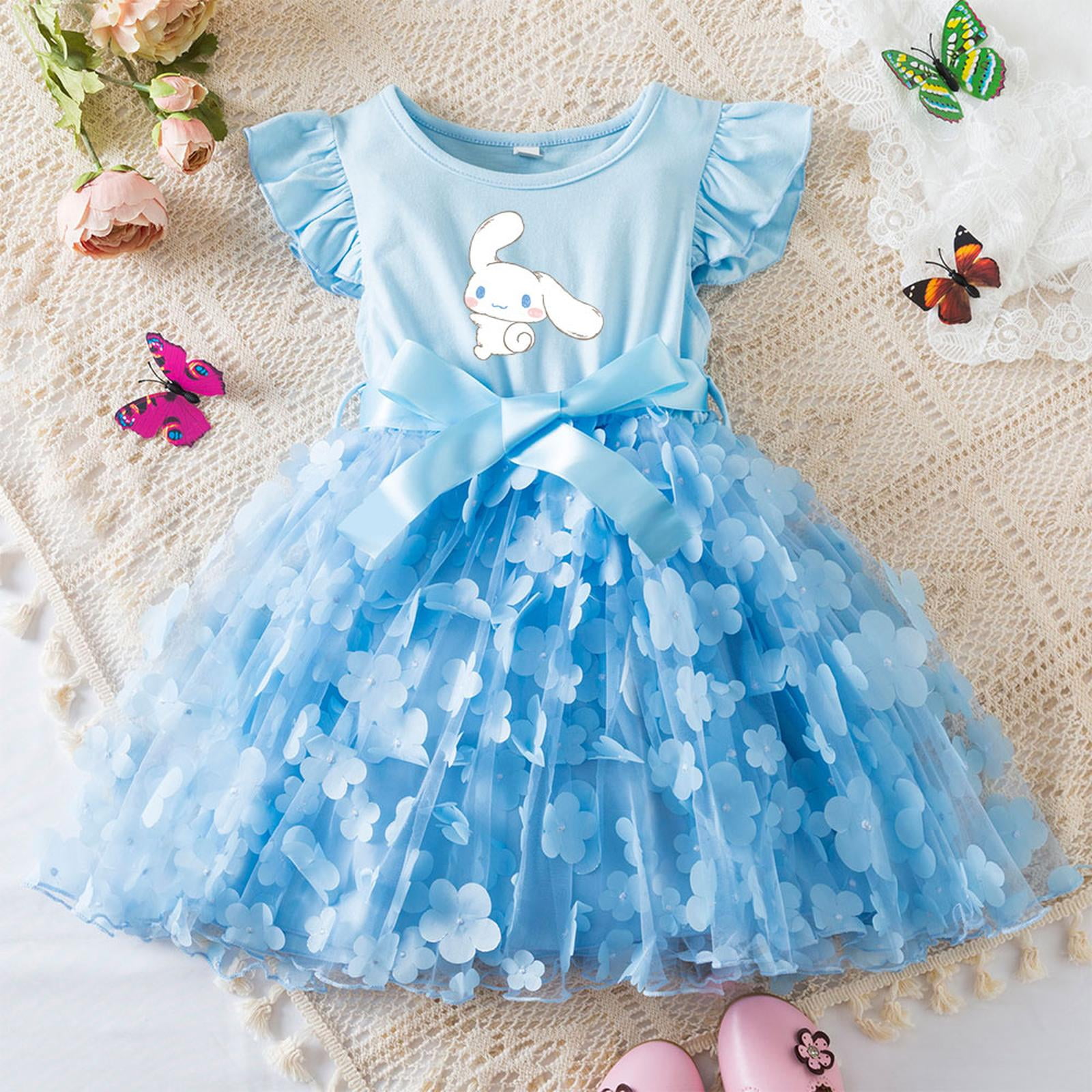 Qaheey Cinnamoroll-Themed Casual Kids Dress for Boys & Girls, Cute ...
