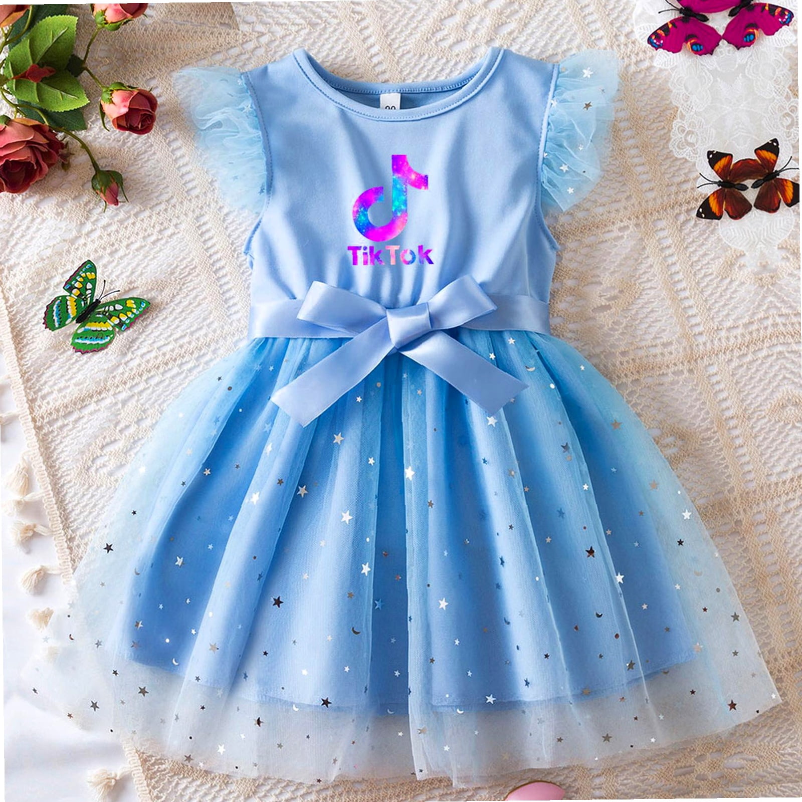Qaheey Cute Girls' TikTok Dress - Trendy Styles for Kids, Perfect for ...