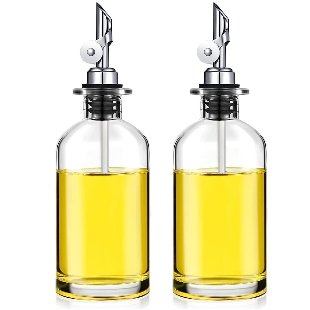 Qalabka Olive Oil Dispenser Bottle With Pourer,Kitchen Oil and Vinegar ...