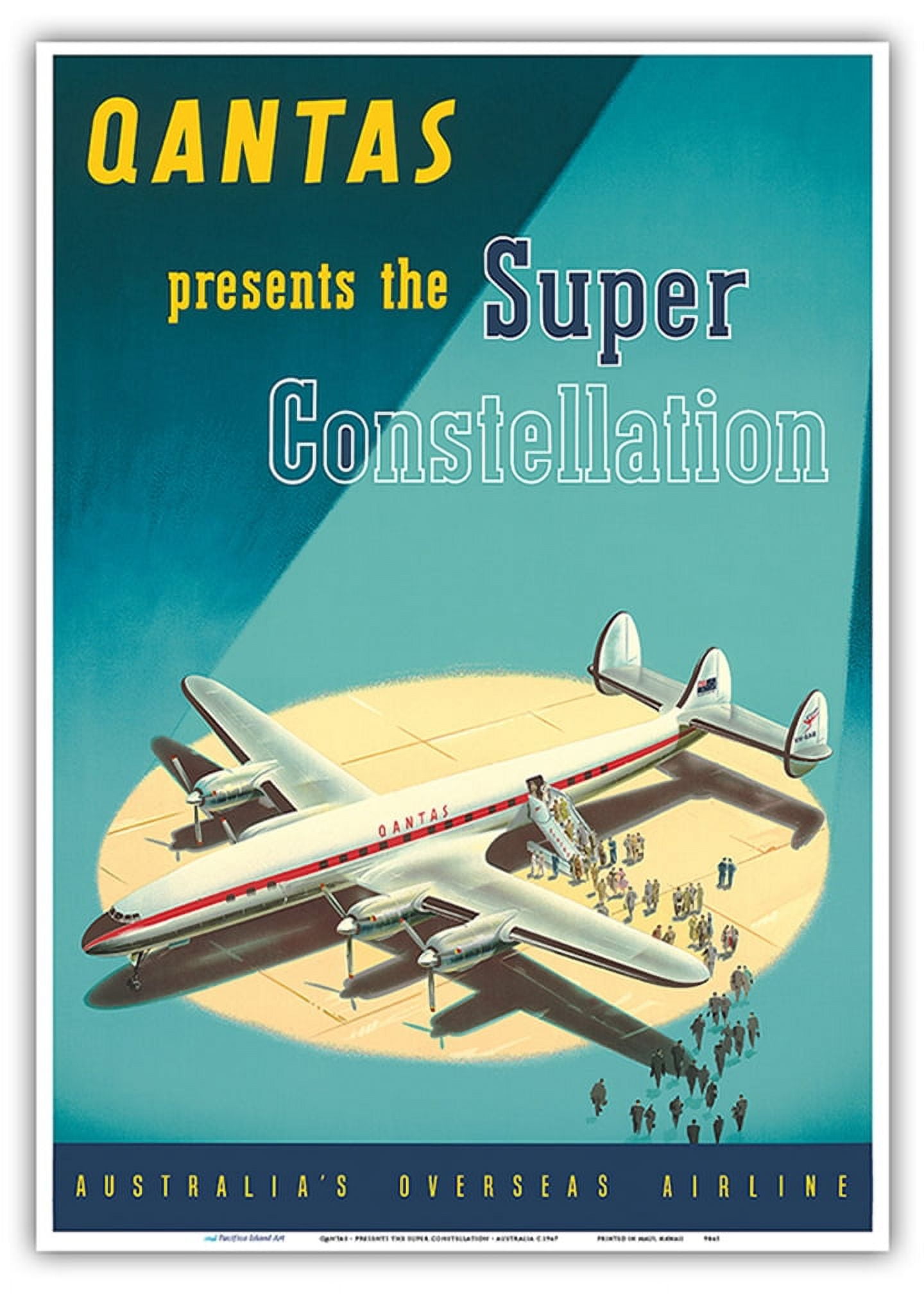 Qantas Empire Airways - Presents the Super Constellation - Australia ...